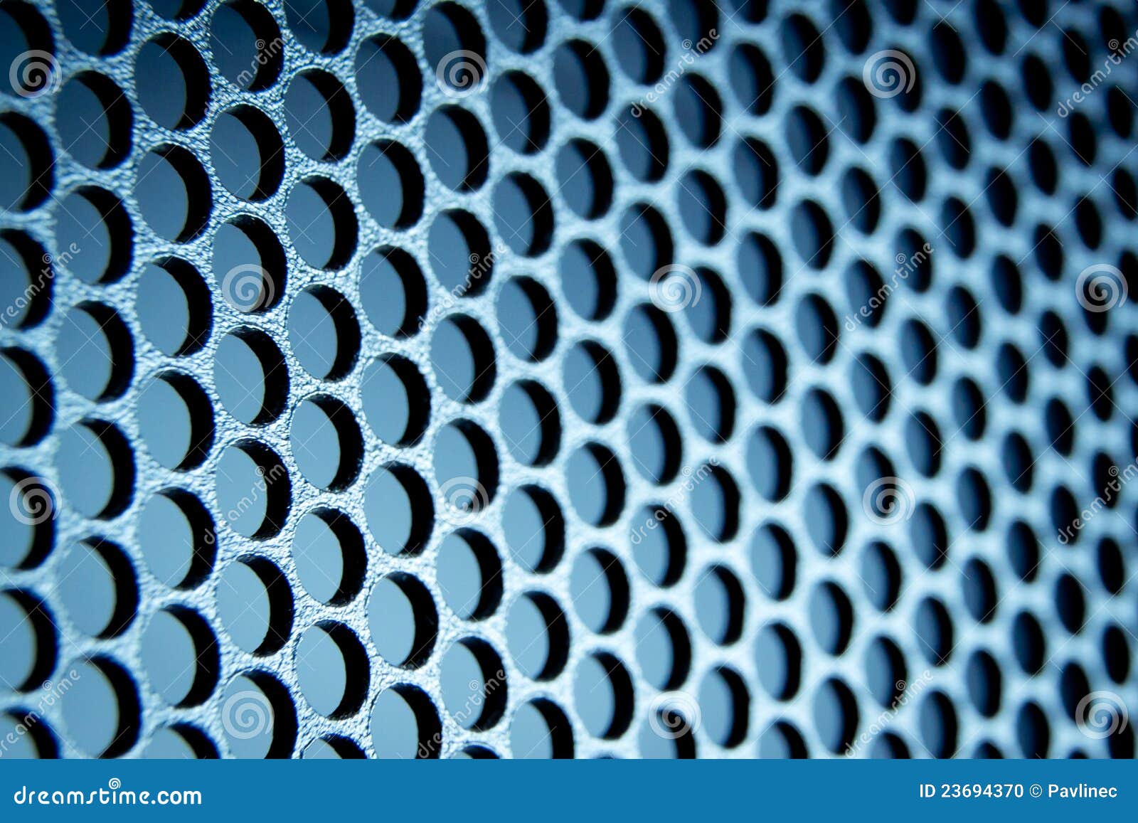 Abstract metallic grid stock photo. Image of depth, hole - 23694370