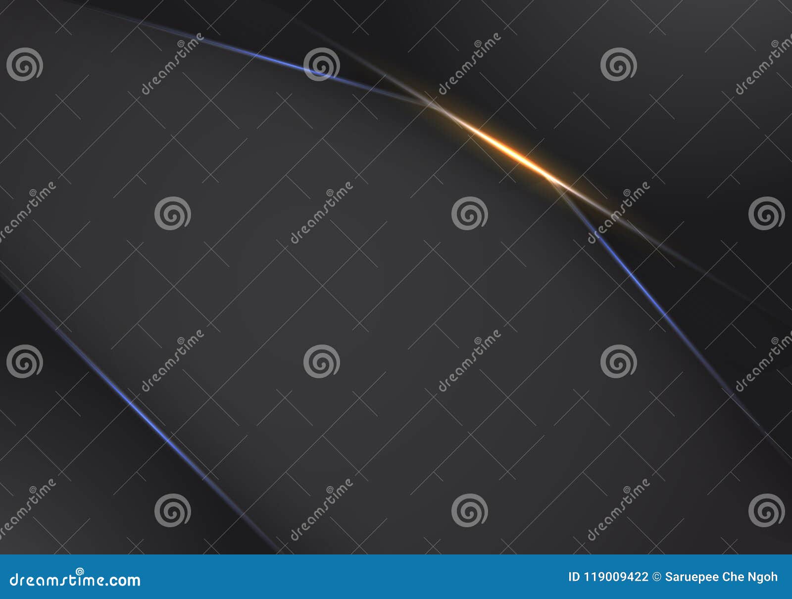 Abstract Metallic Orange Black Frame Layout Modern Tech Design Template ...