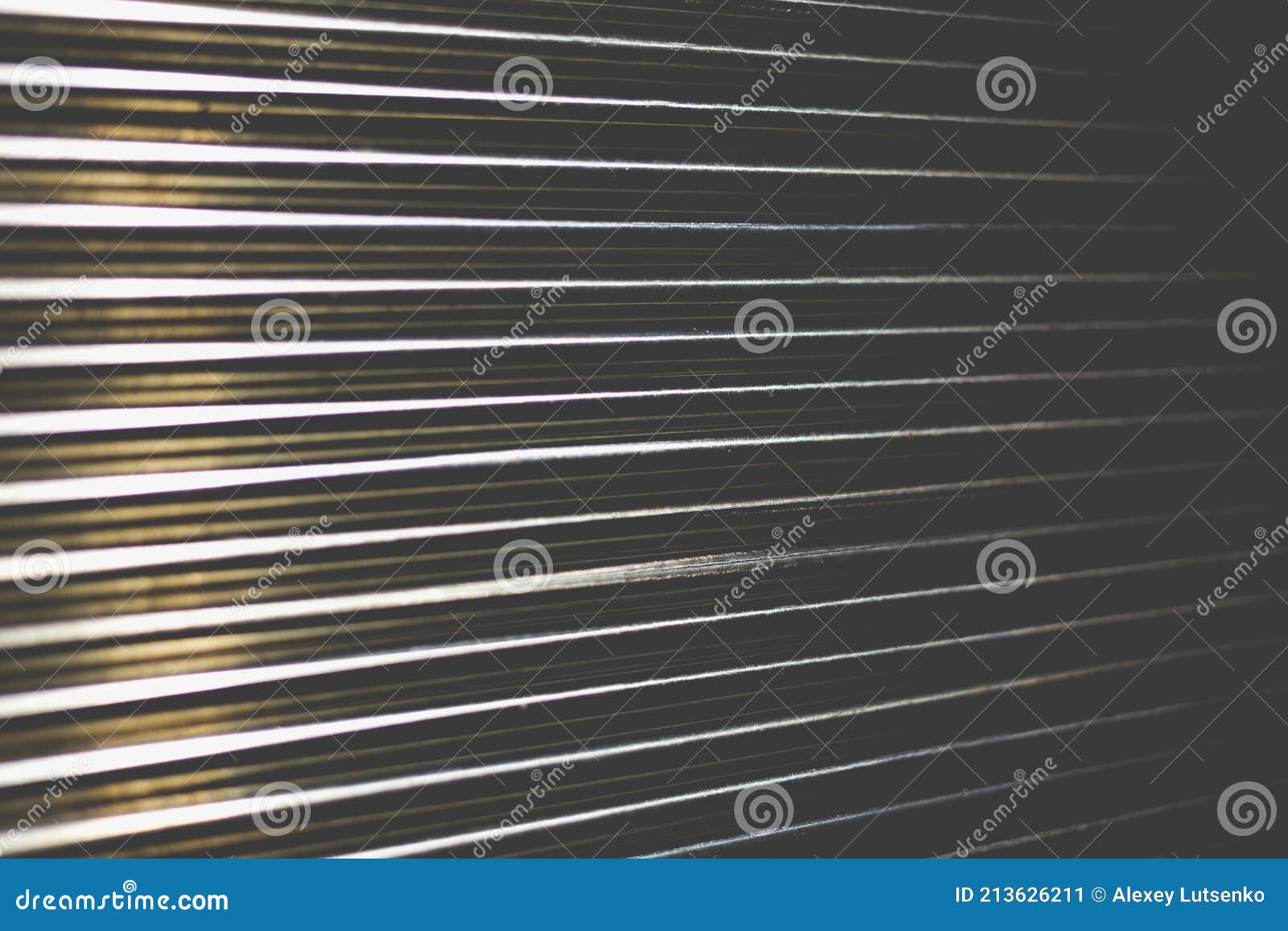 Abstract Metallic Stripes Background for Design Stock Image - Image of ...
