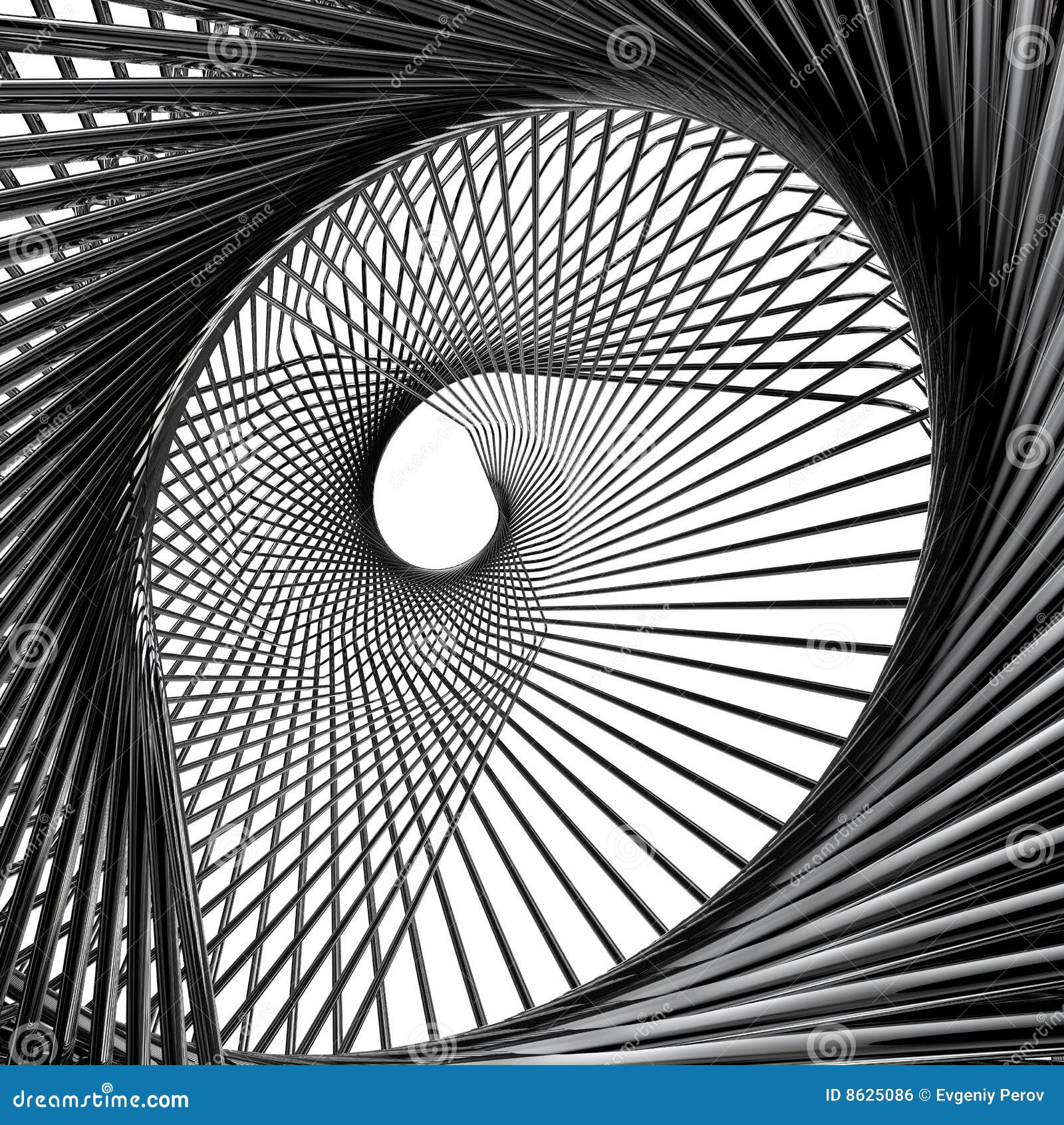 Abstract metallic wires stock illustration. Illustration of decoration ...