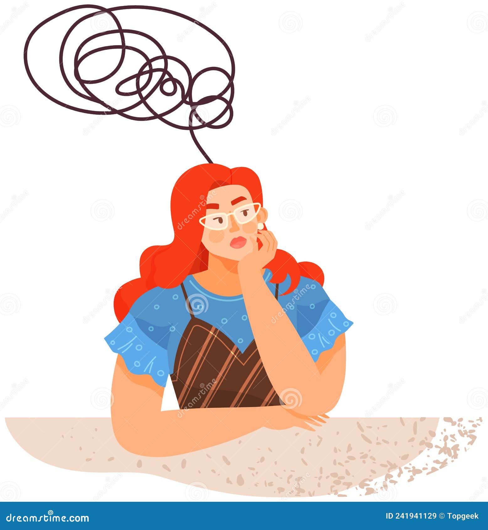 Abstract Metaphor of Problem Solving or Difficult Situation. Psychotype ...