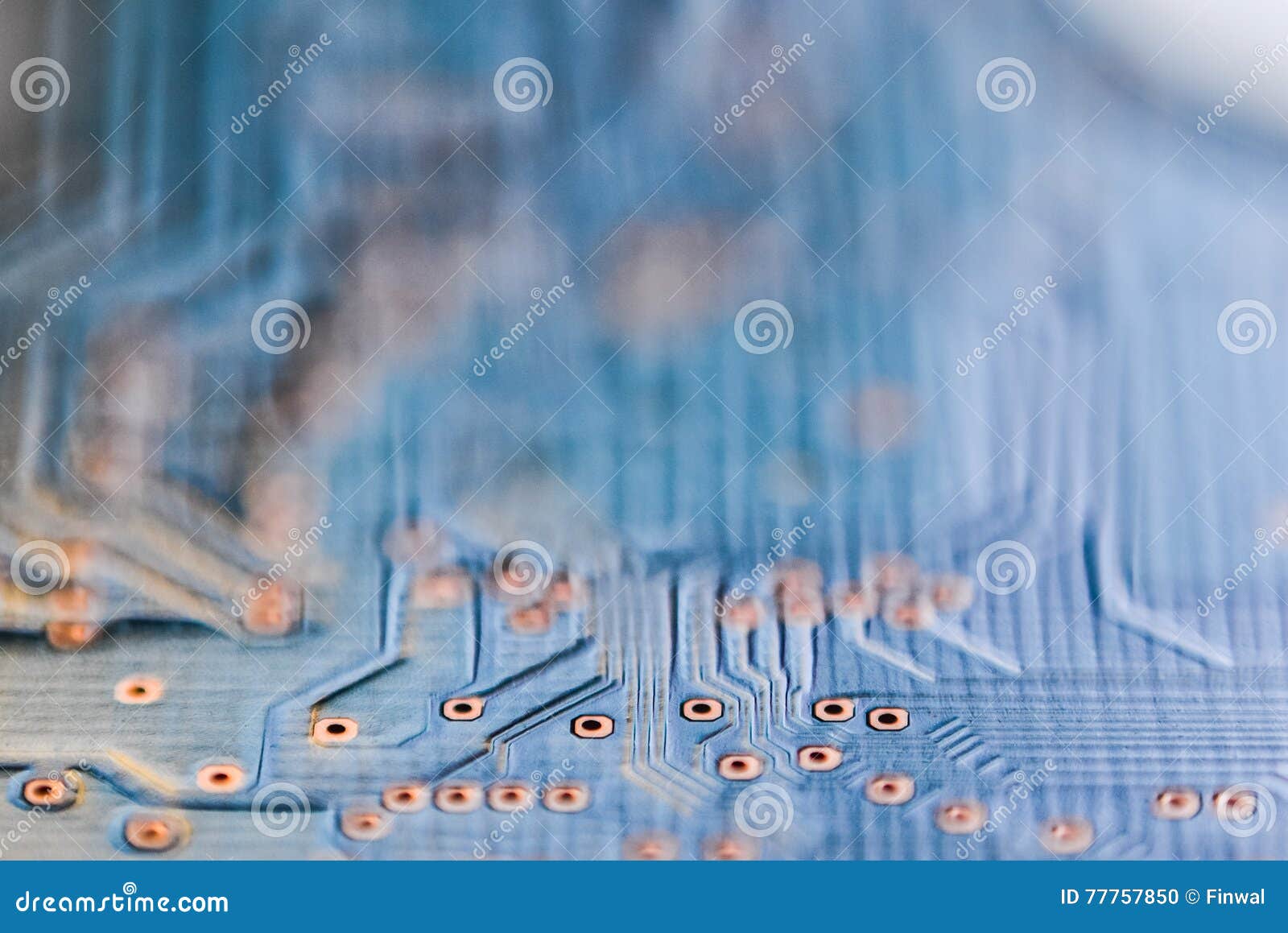Abstract Micro Chip Cyber Circuit Modern Technology Background Stock ...