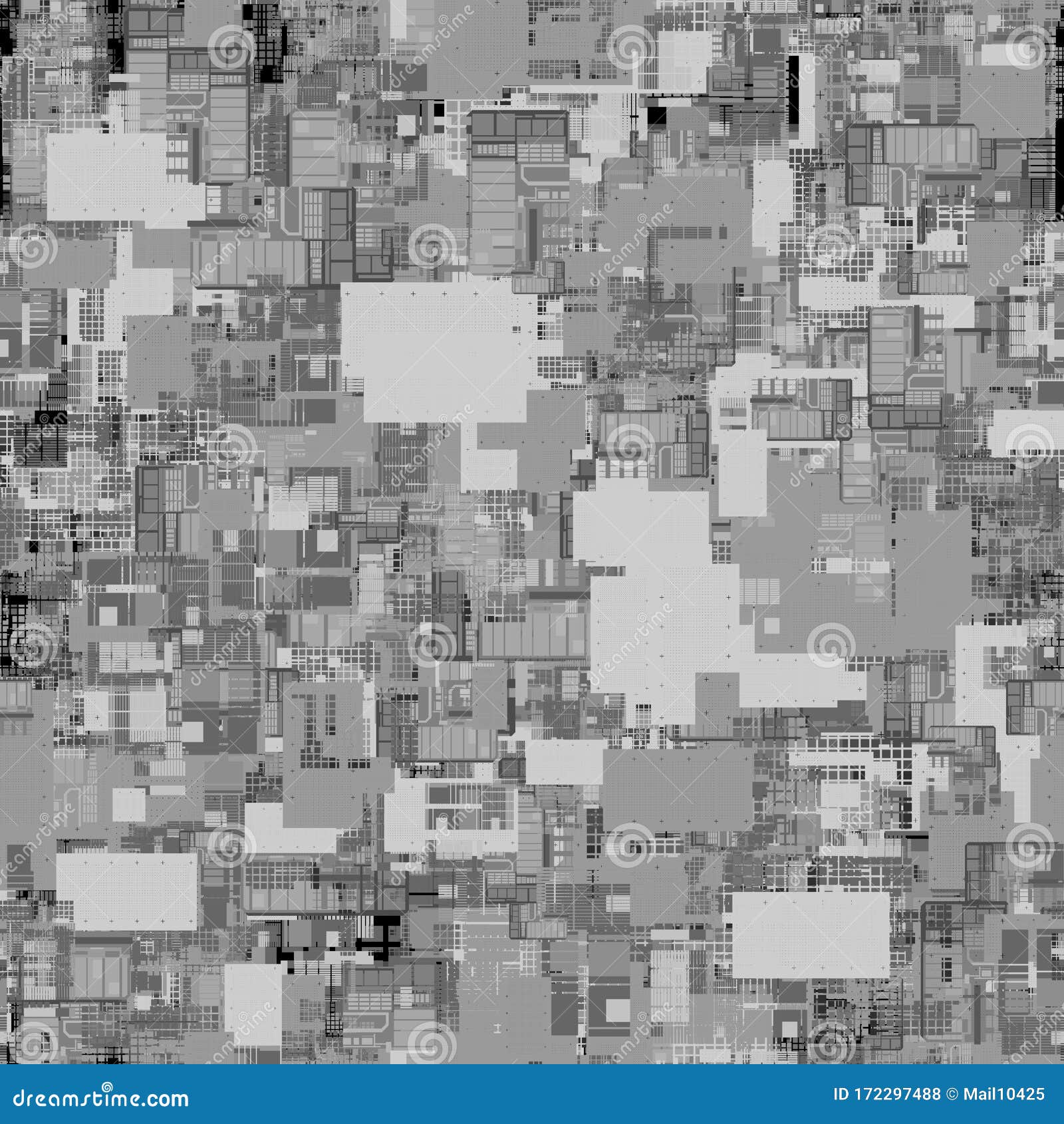 Abstract Micro Electronic Technology Circuits Texture Stock ...