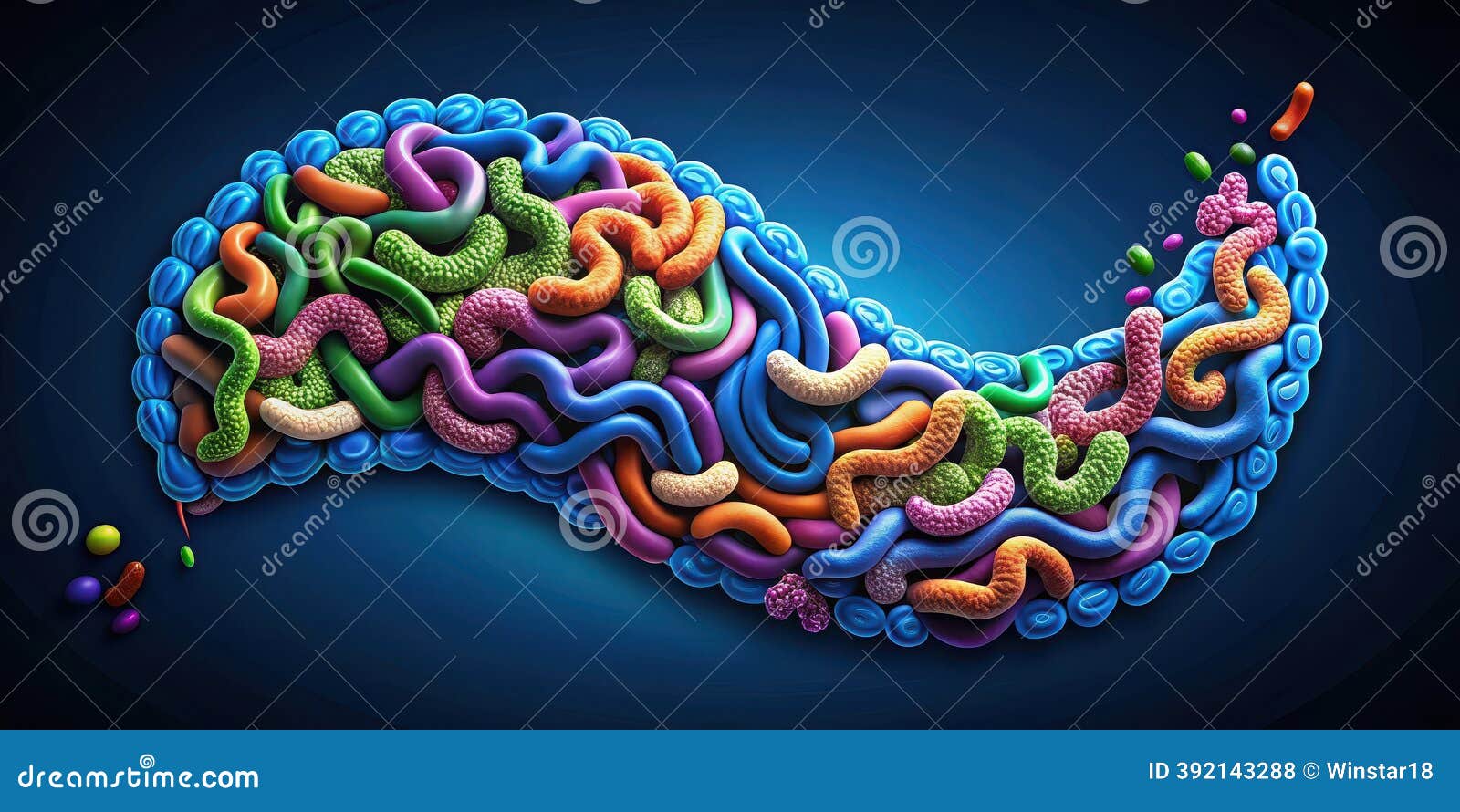 Microbial Colony. Virus In Living Cells. Reproduction Of Microorganisms ...