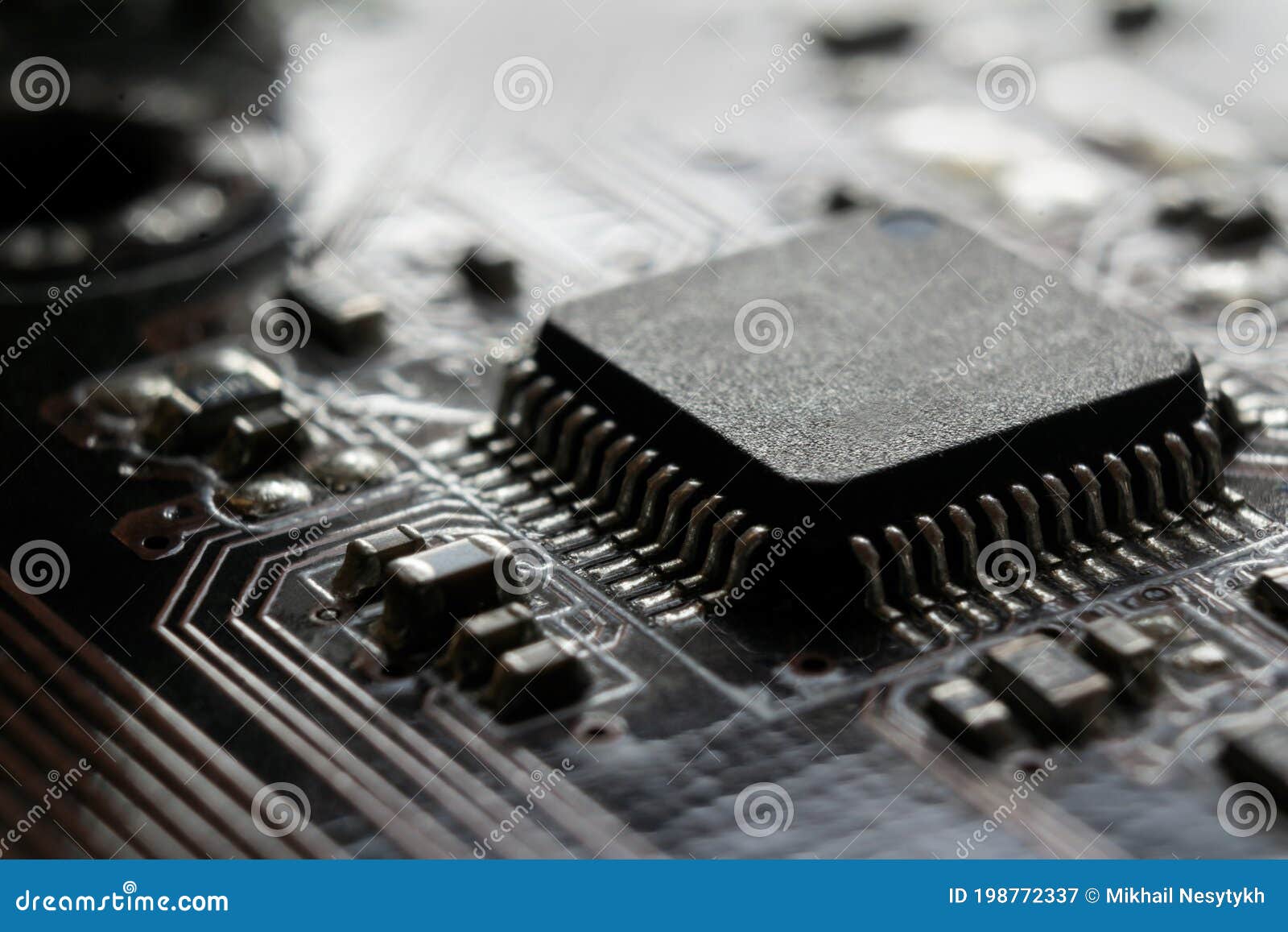 Abstract microchip stock image. Image of microchip, electrical - 198772337