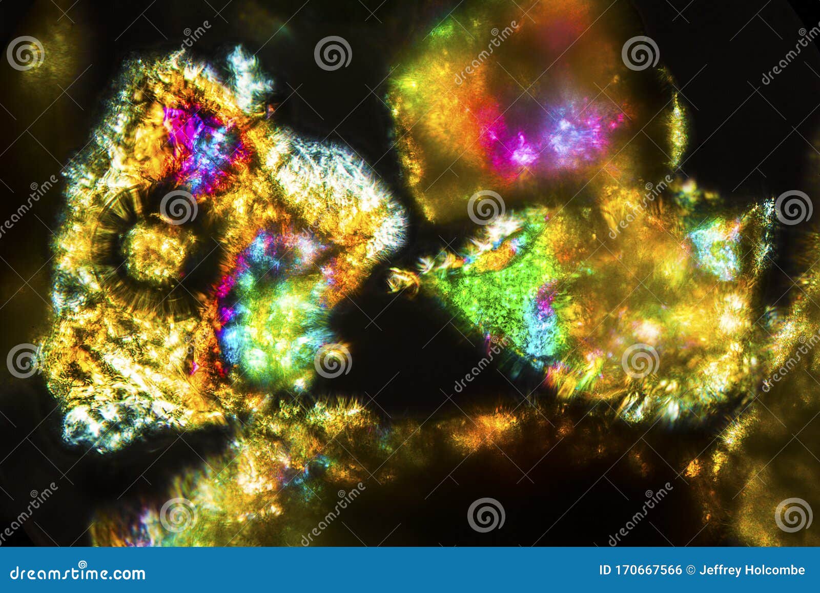 Abstract Micrograph of Sand Grains from Puerto Vallarta, Mexico Stock ...