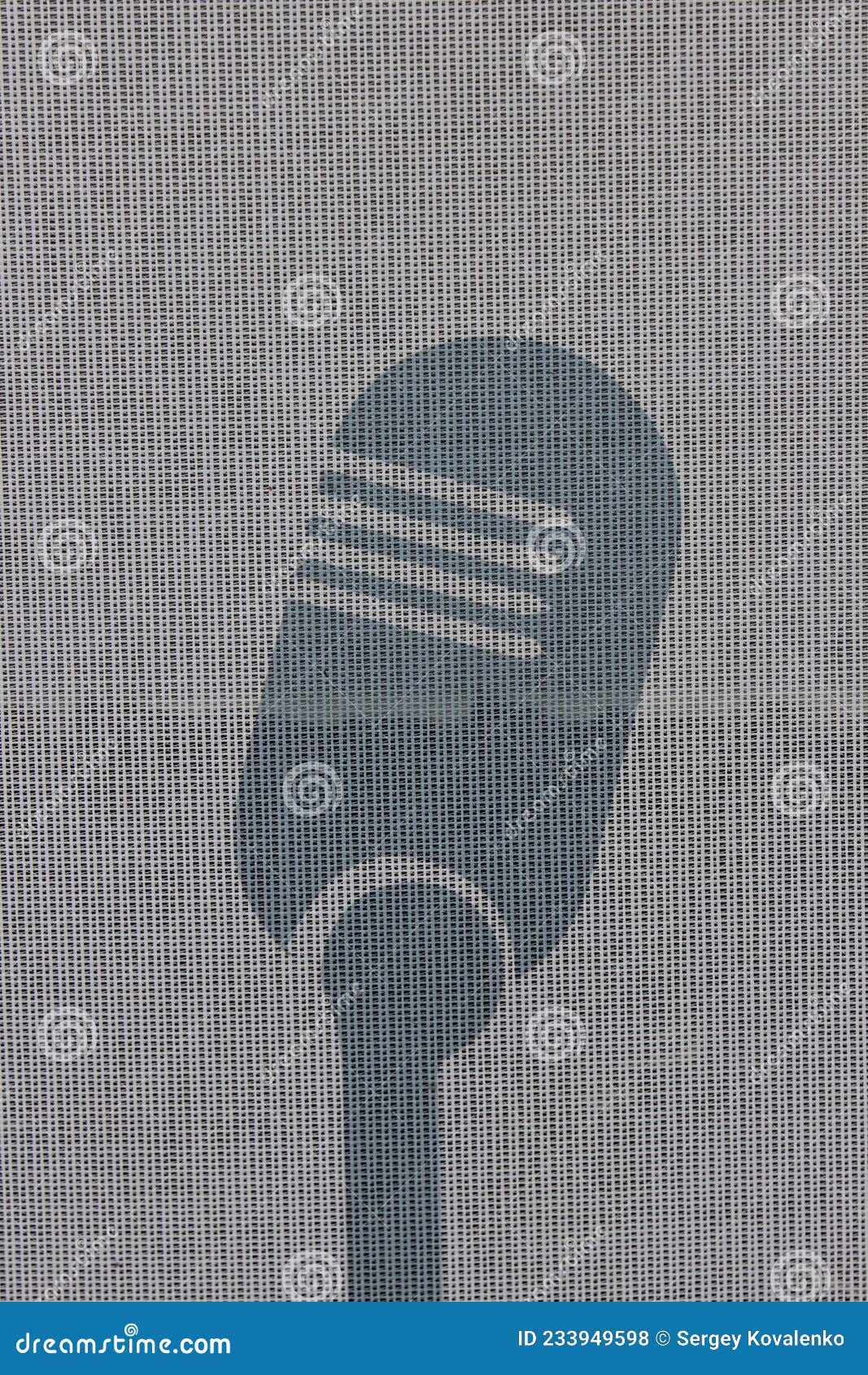 Abstract Microphone Symbol. Macro. Russia. Stock Illustration ...