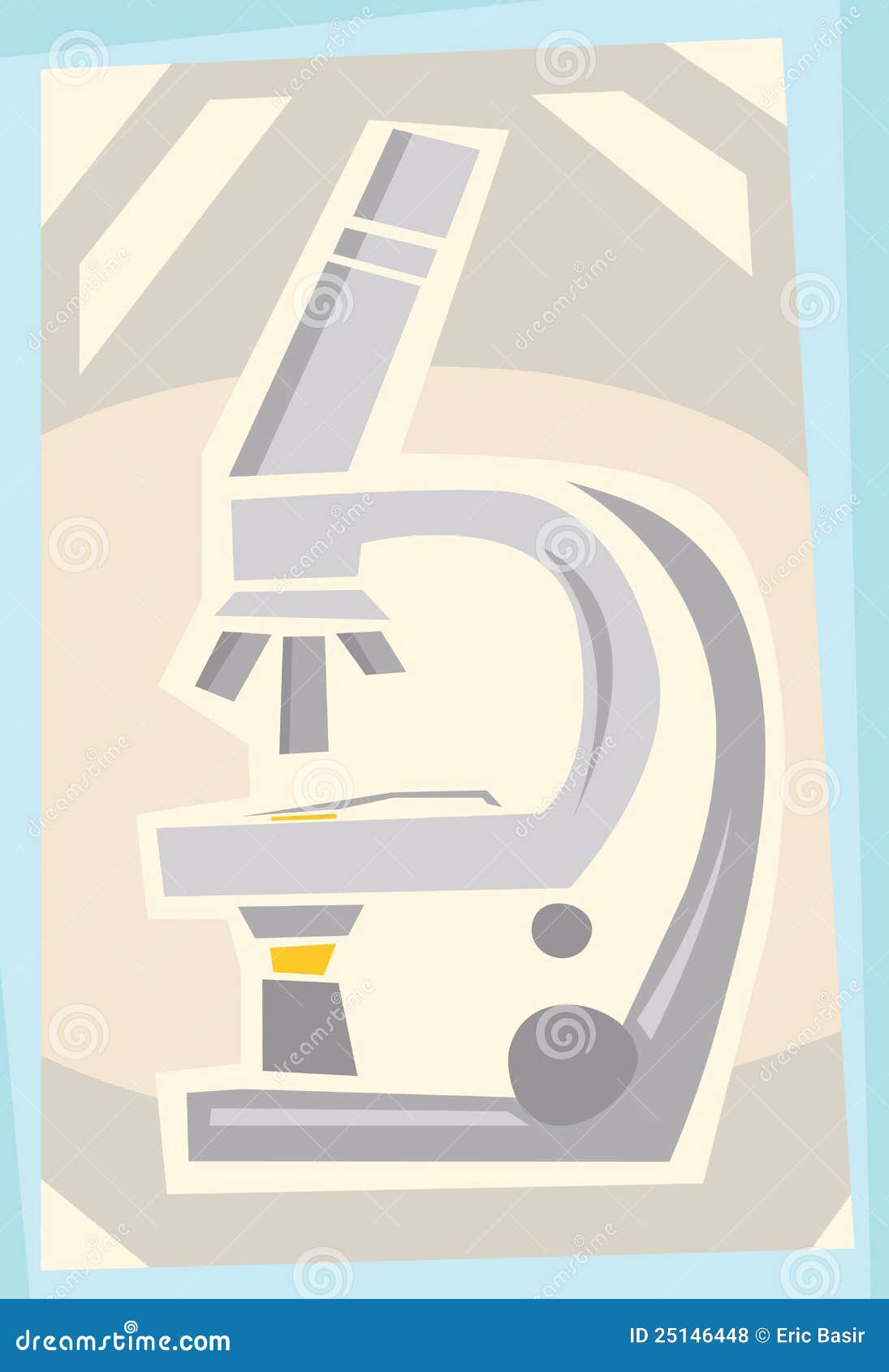 Abstract Microscope stock vector. Illustration of laboratory - 25146448