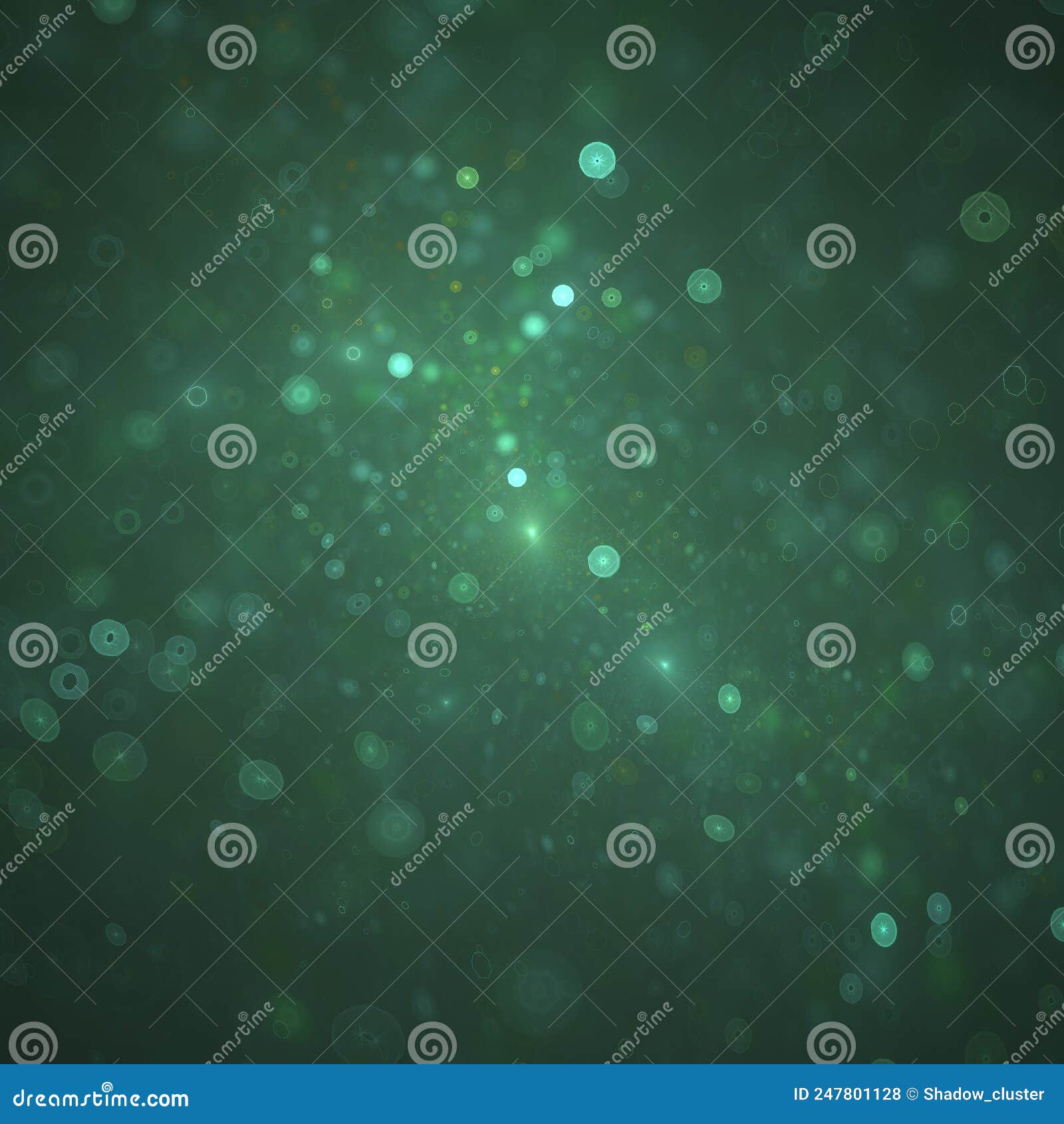 Abstract Microscopic Particles in Liquid Background, Medical ...