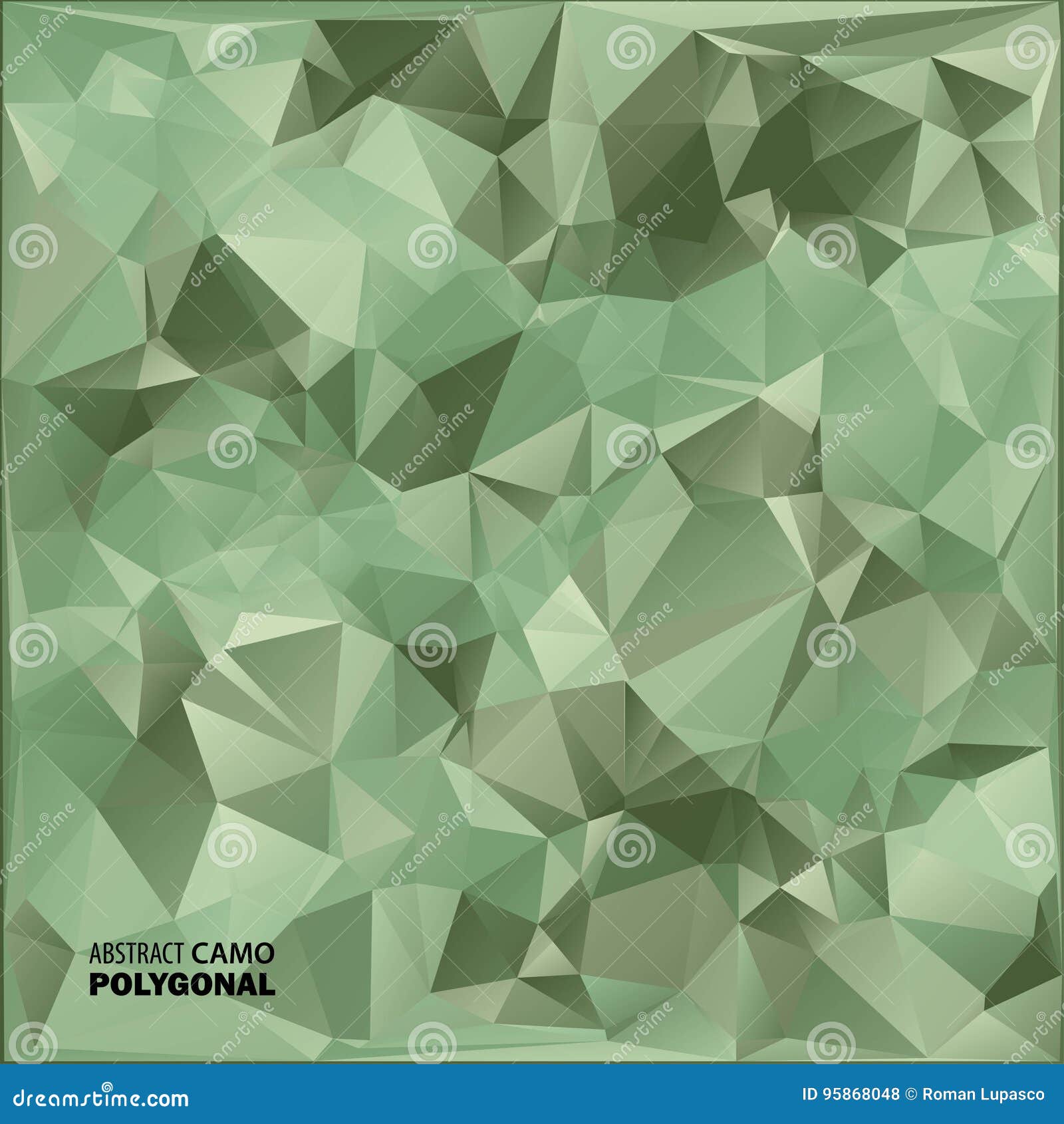 Abstract Military Camouflage Background Made of Geometric Triangles ...