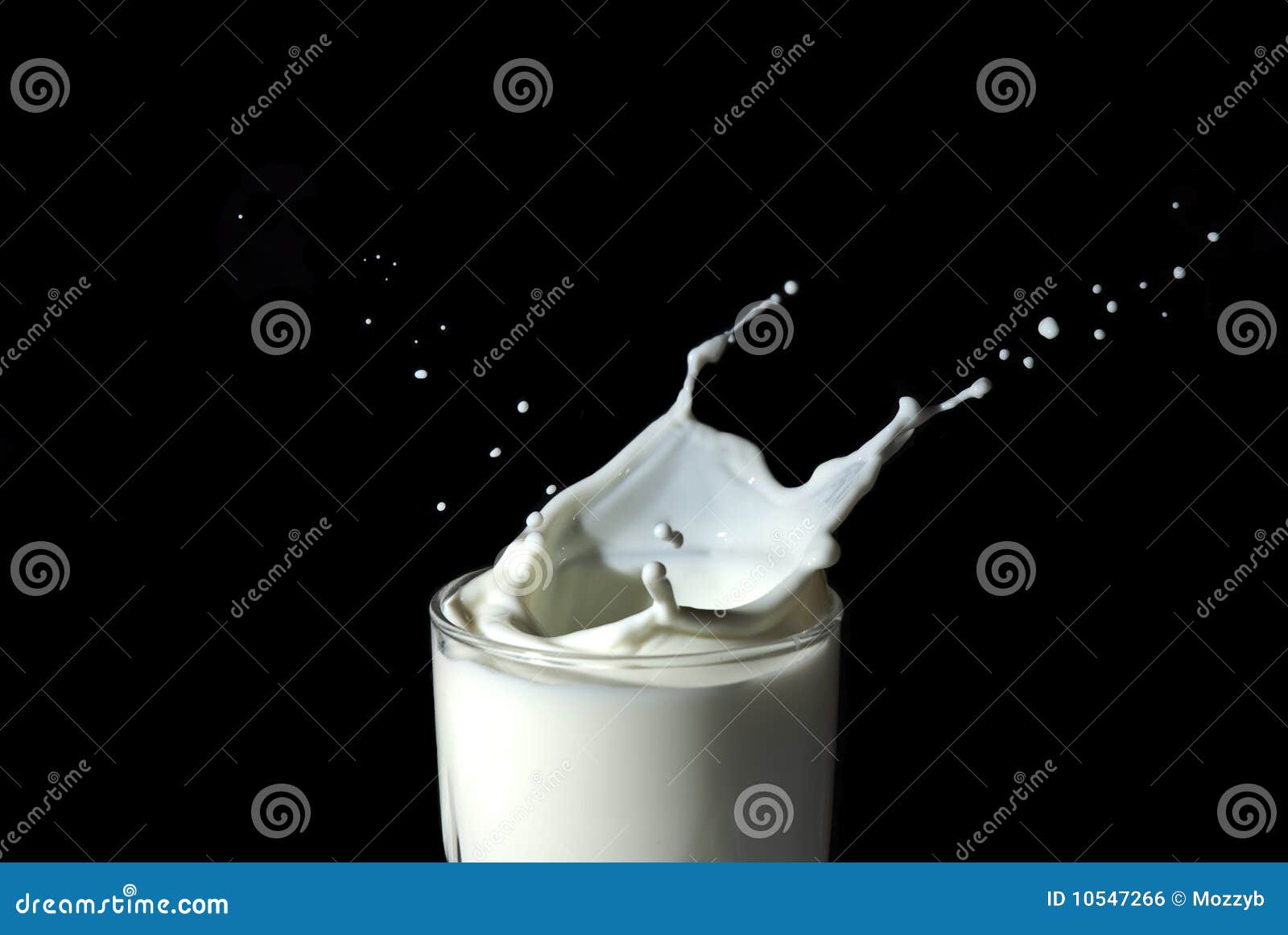 Abstract Milk Splash Against Black Background Stock Photo - Image of ...