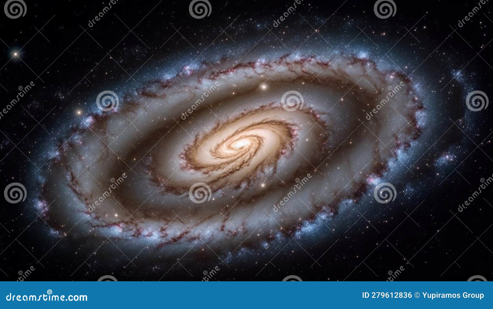 Abstract Milky Way a Futuristic Star Field Exploding with Creativity ...