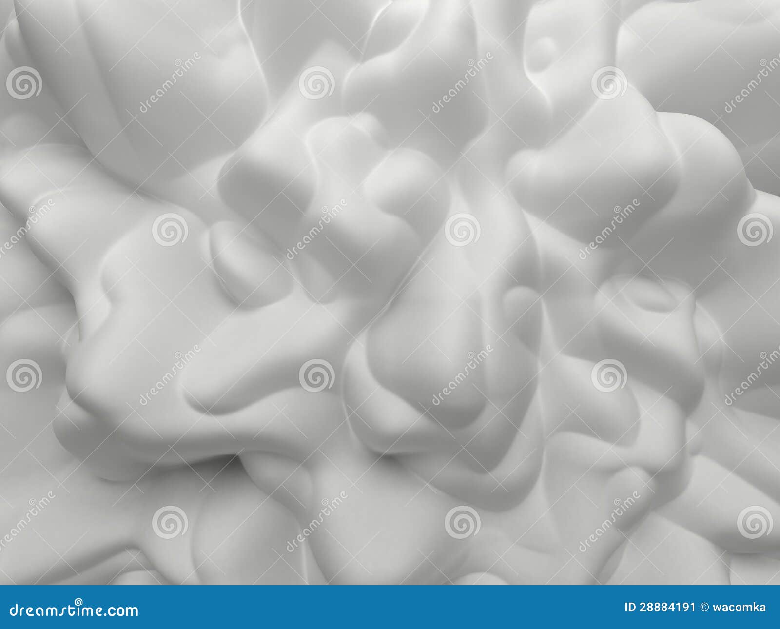Abstract Milky White Liquid Wavy Background Stock Illustration ...