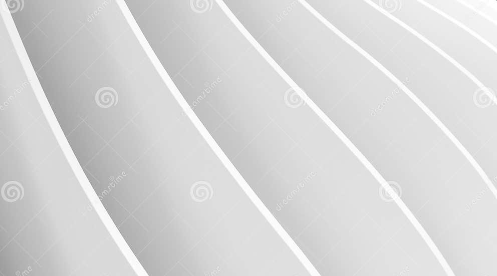 Abstract Minimal Architecture Background, White Parametric Waves Stock ...