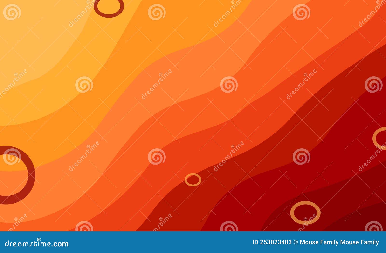 Abstract Minimal Background with Orange Color Stock Vector ...