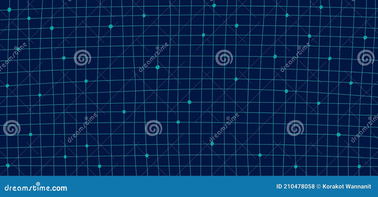Abstract Minimal Blue Line of Drawing Square Pattern Design Template ...