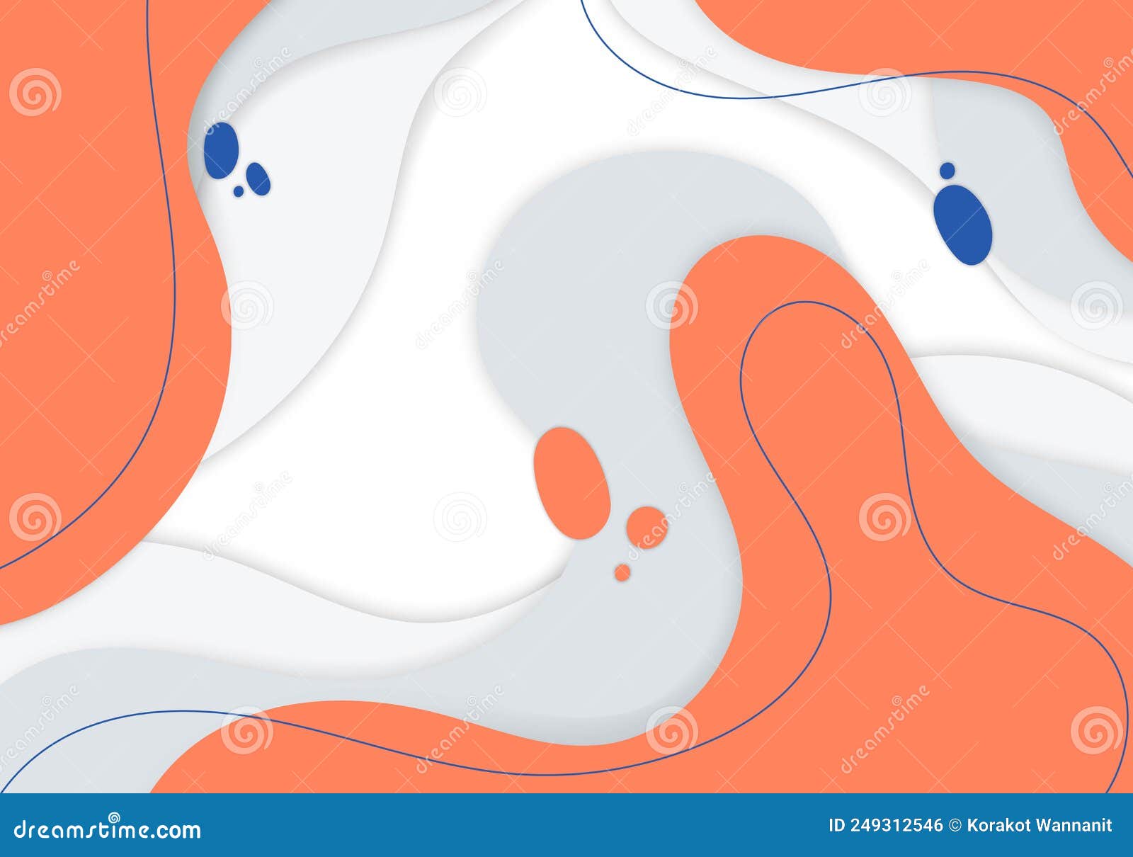 Abstract Minimal Colorful Design of Doodles Style Decorative Artwork ...