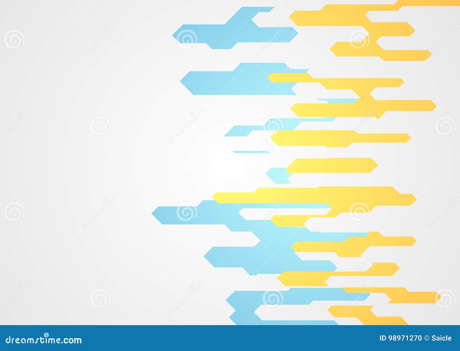 Abstract Minimal Corporate Tech Shapes Background Stock Vector ...