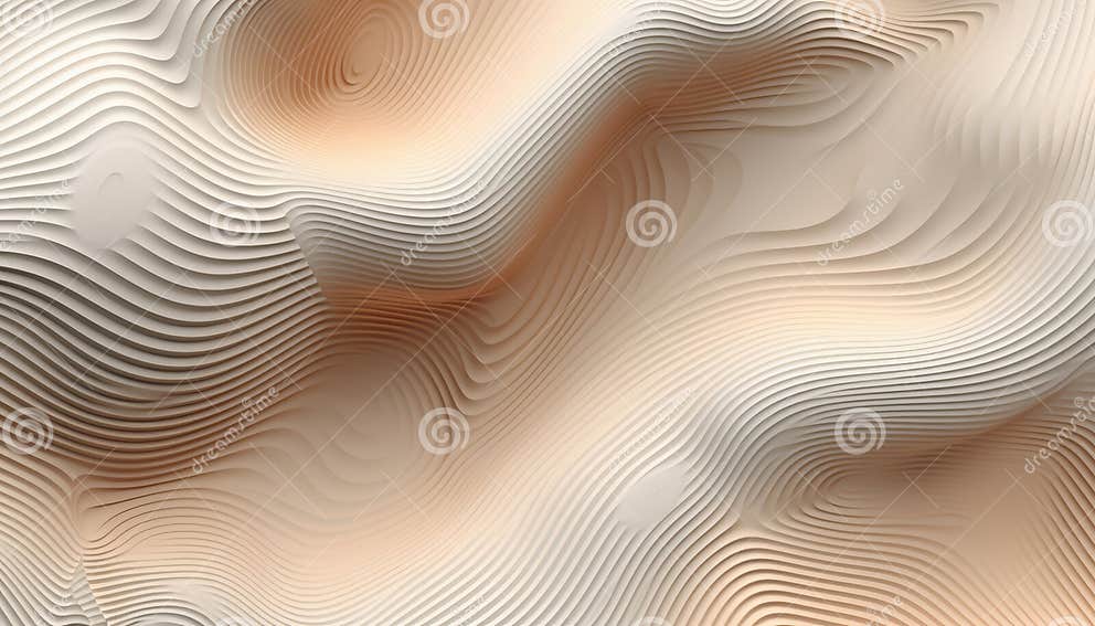 Abstract Minimal Lines Waves Pattern Background Stock Illustration ...