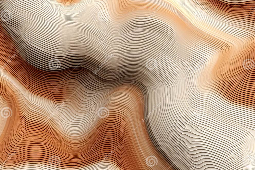Abstract Minimal Lines Waves Pattern Background Stock Illustration ...