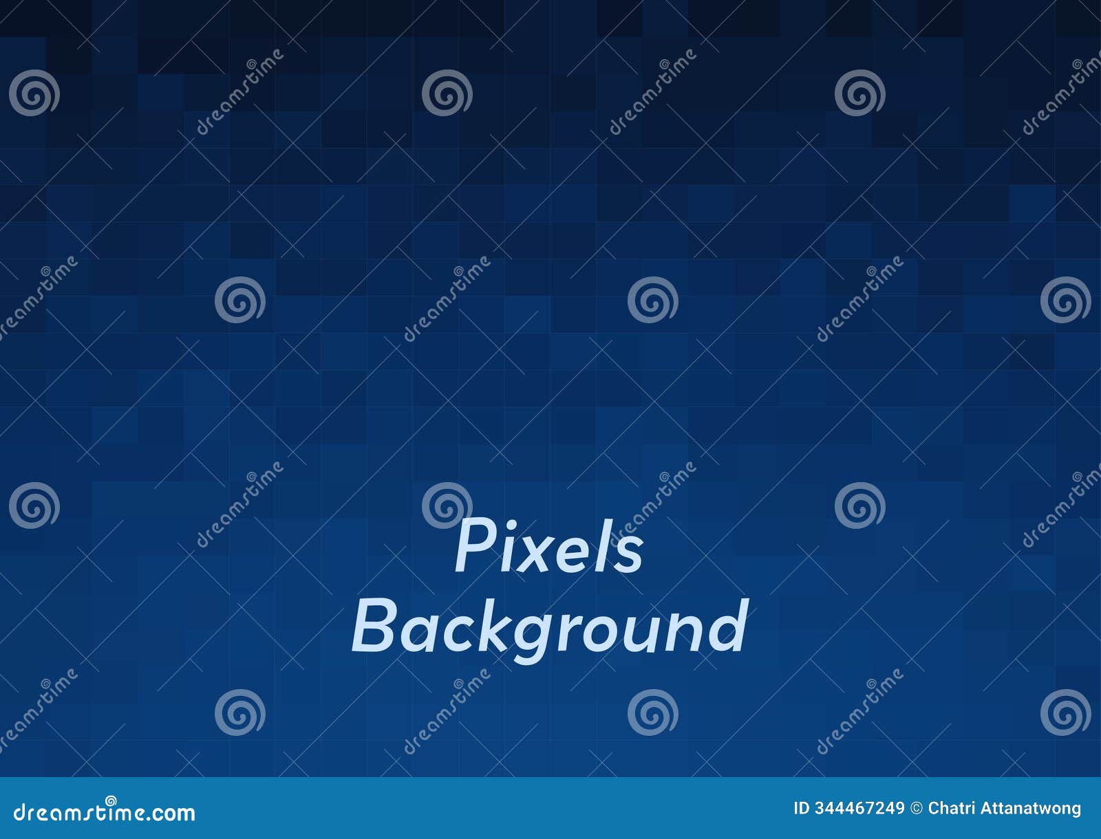 Abstract Minimal Pixel Art Background Gradient Of Blue Illustration ...