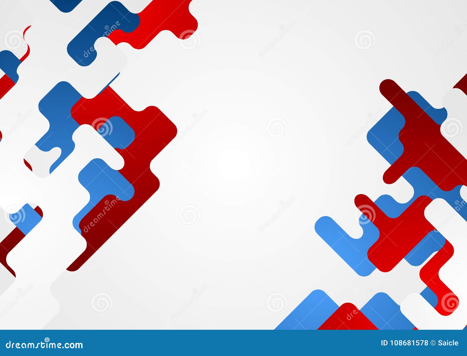 Abstract Minimal Tech Geometric Shapes Background Stock Vector ...