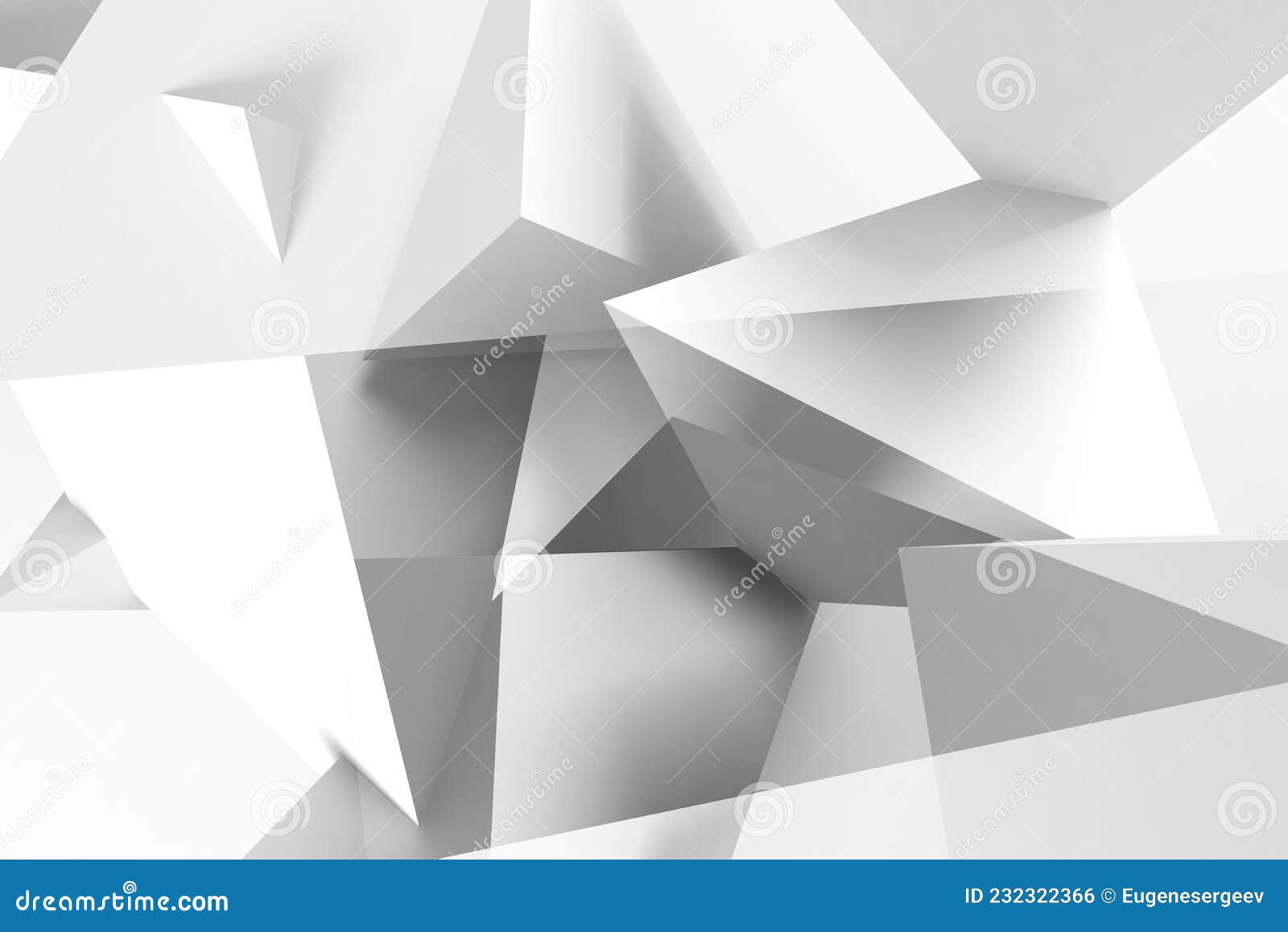 Abstract Minimal White Background, Monochrome Geometric Pattern Stock ...
