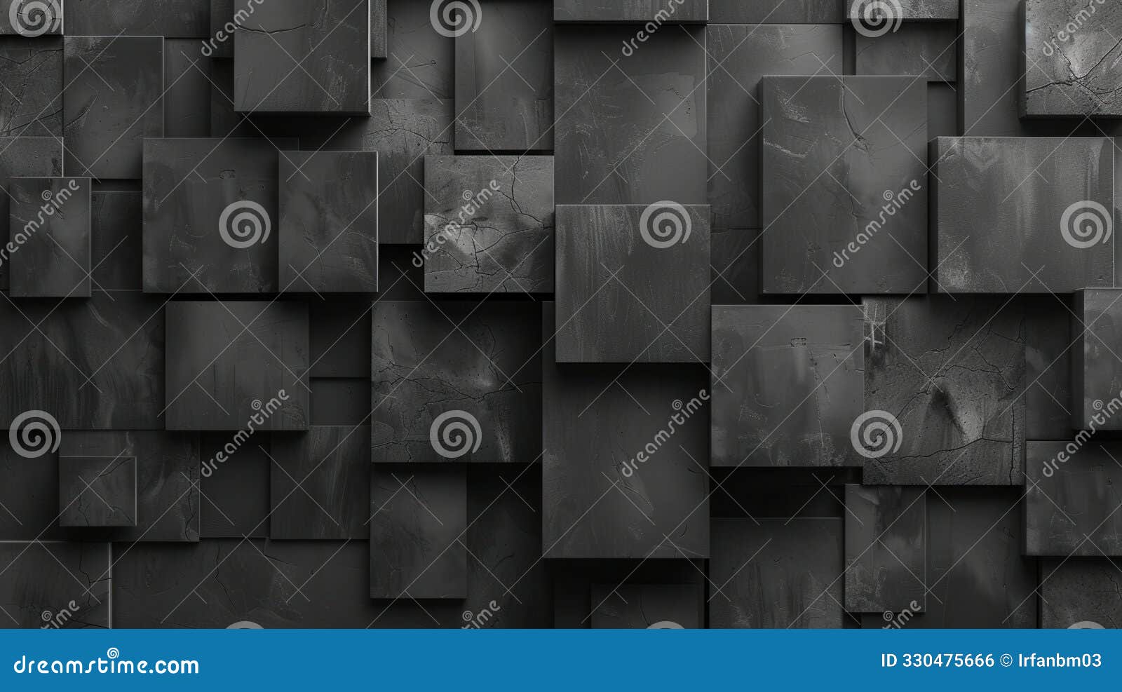 Abstract Minimalism. Black Square Background High Detailed Plain ...