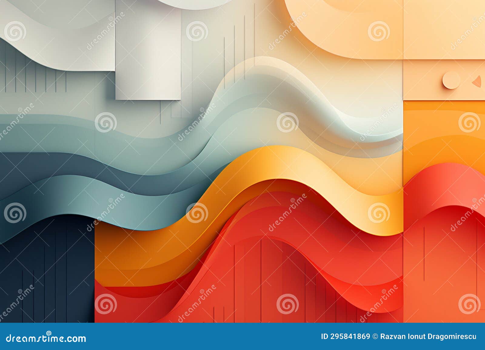 Abstract Minimalist Background with Clean Lines and Modern Geometric ...