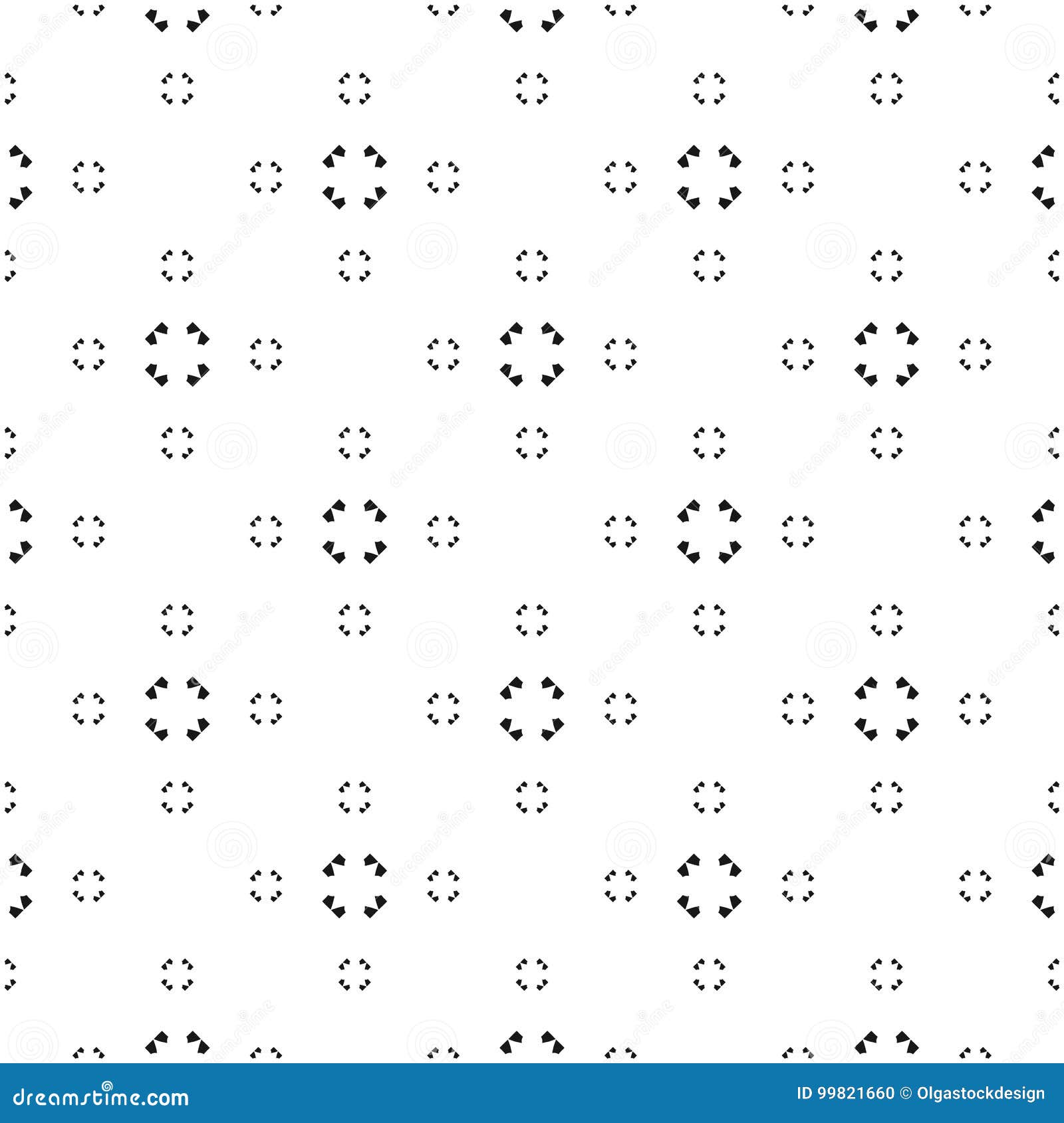 Abstract Minimalist Background, Vector Seamless Pattern Stock Vector ...