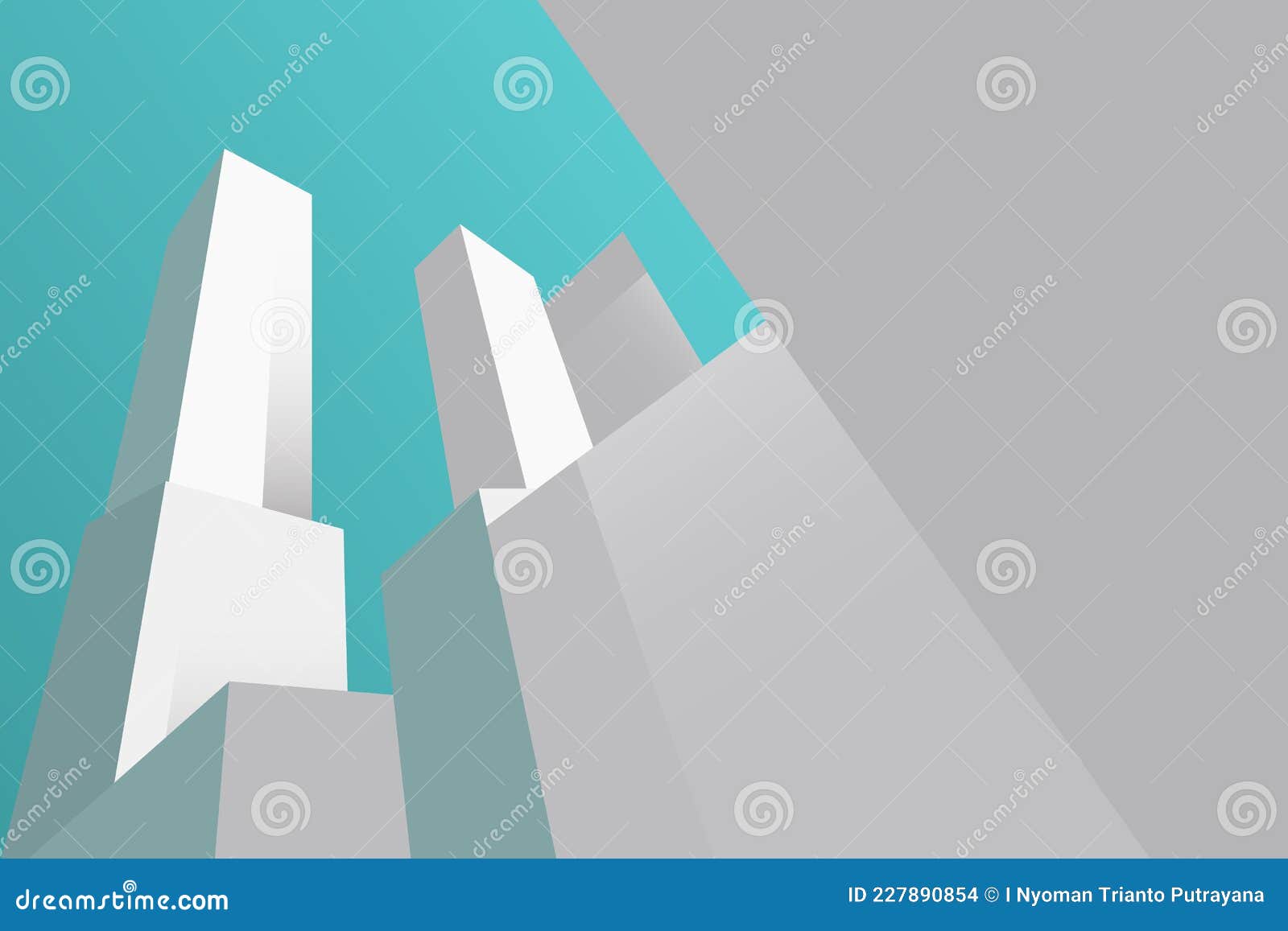 Abstract Minimalist Building Background. Vector Stock Vector ...