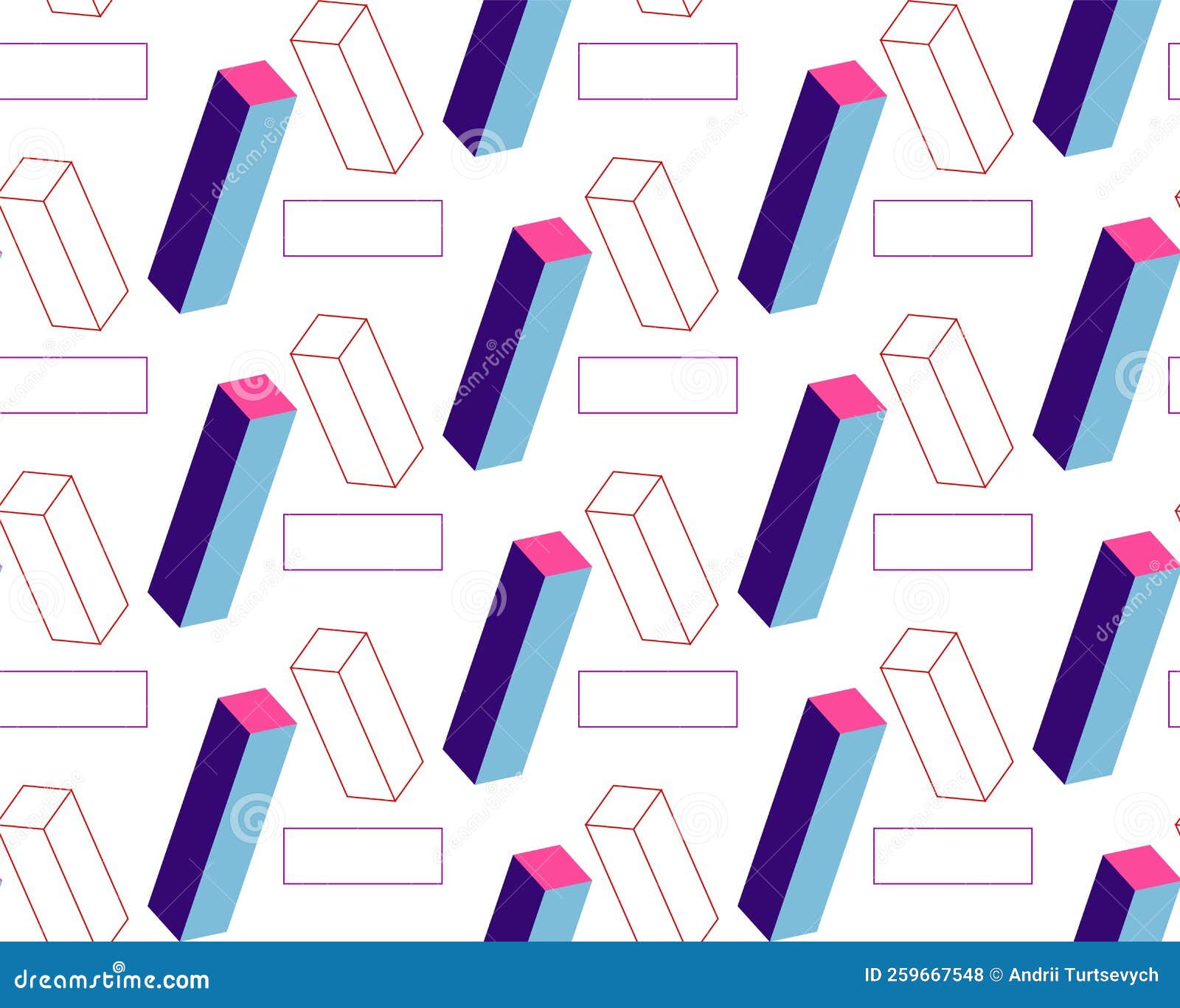 Abstract Minimalist Vector Geometry, Punchy Forms and Colors that ...