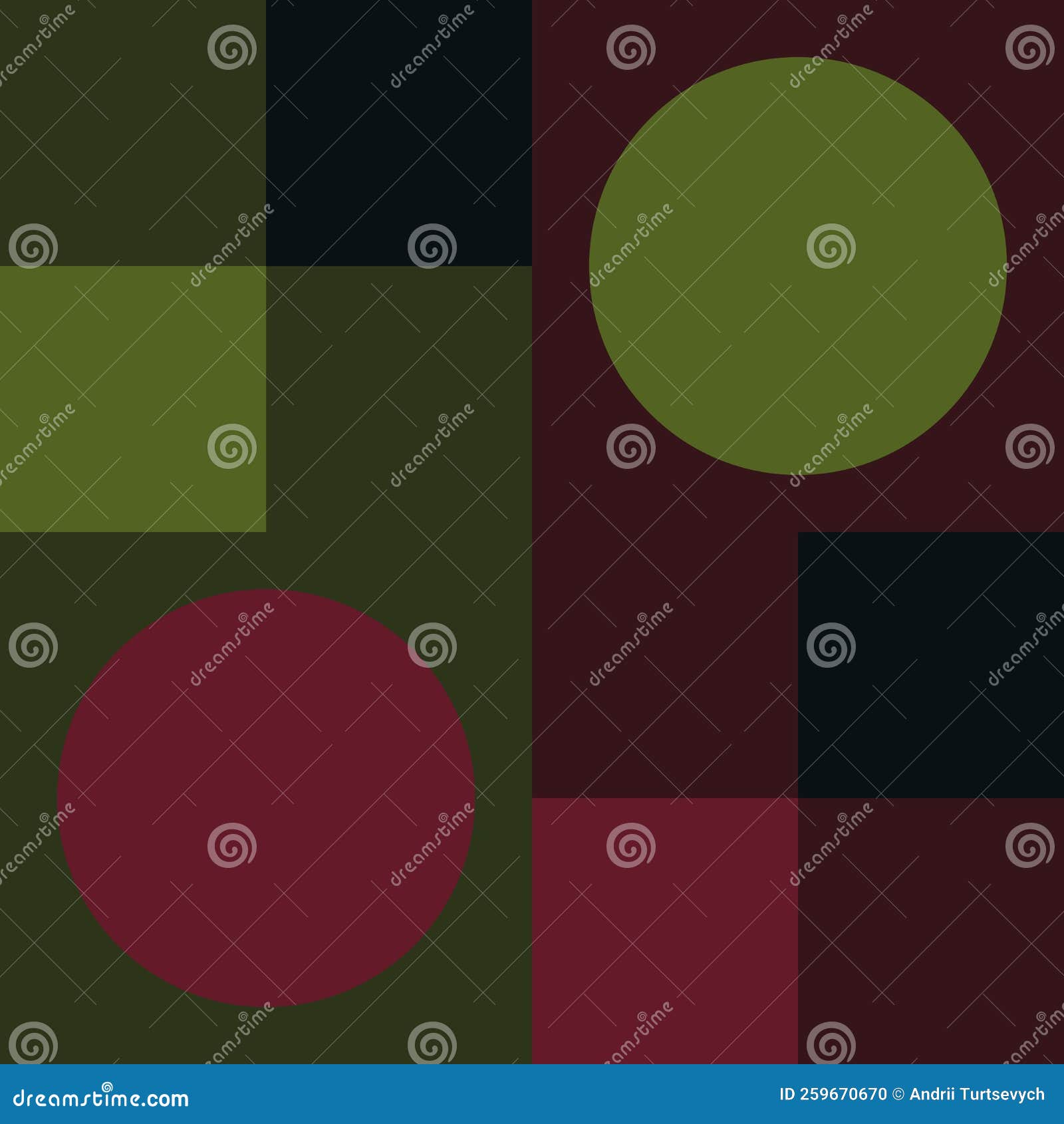 Abstract Minimalist Vector Geometry, Punchy Forms and Colors that ...