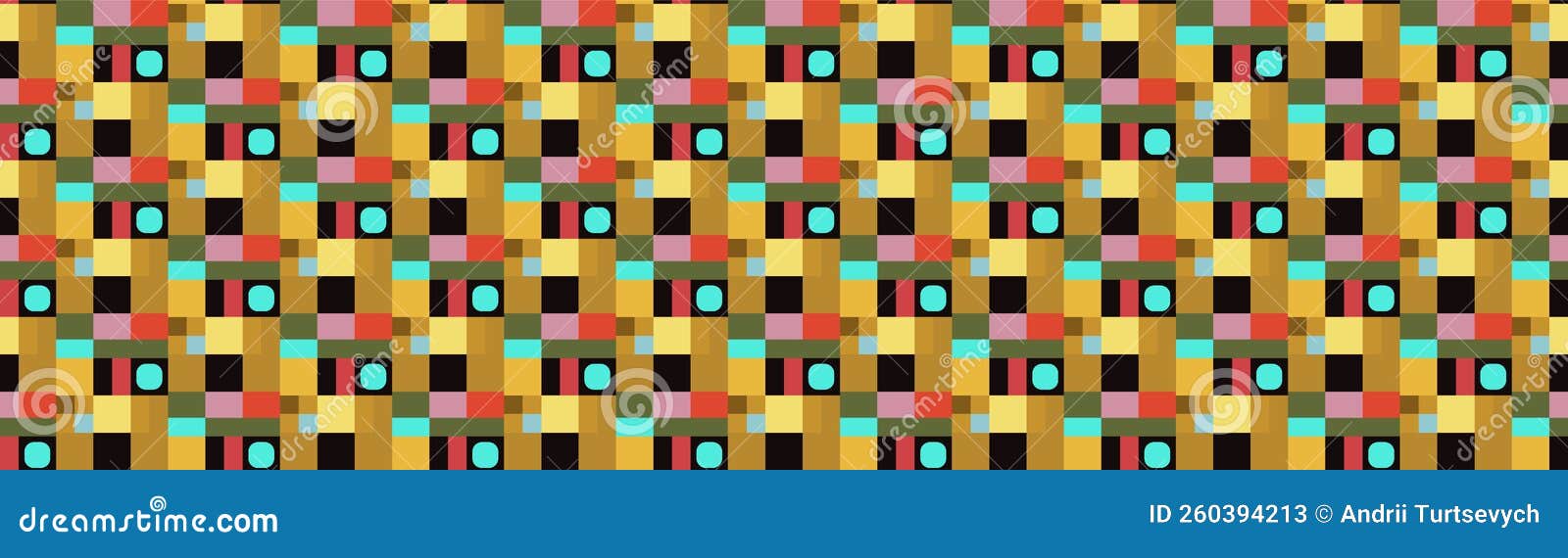 Abstract Minimalist Vector Geometry, Punchy Forms and Colors that ...