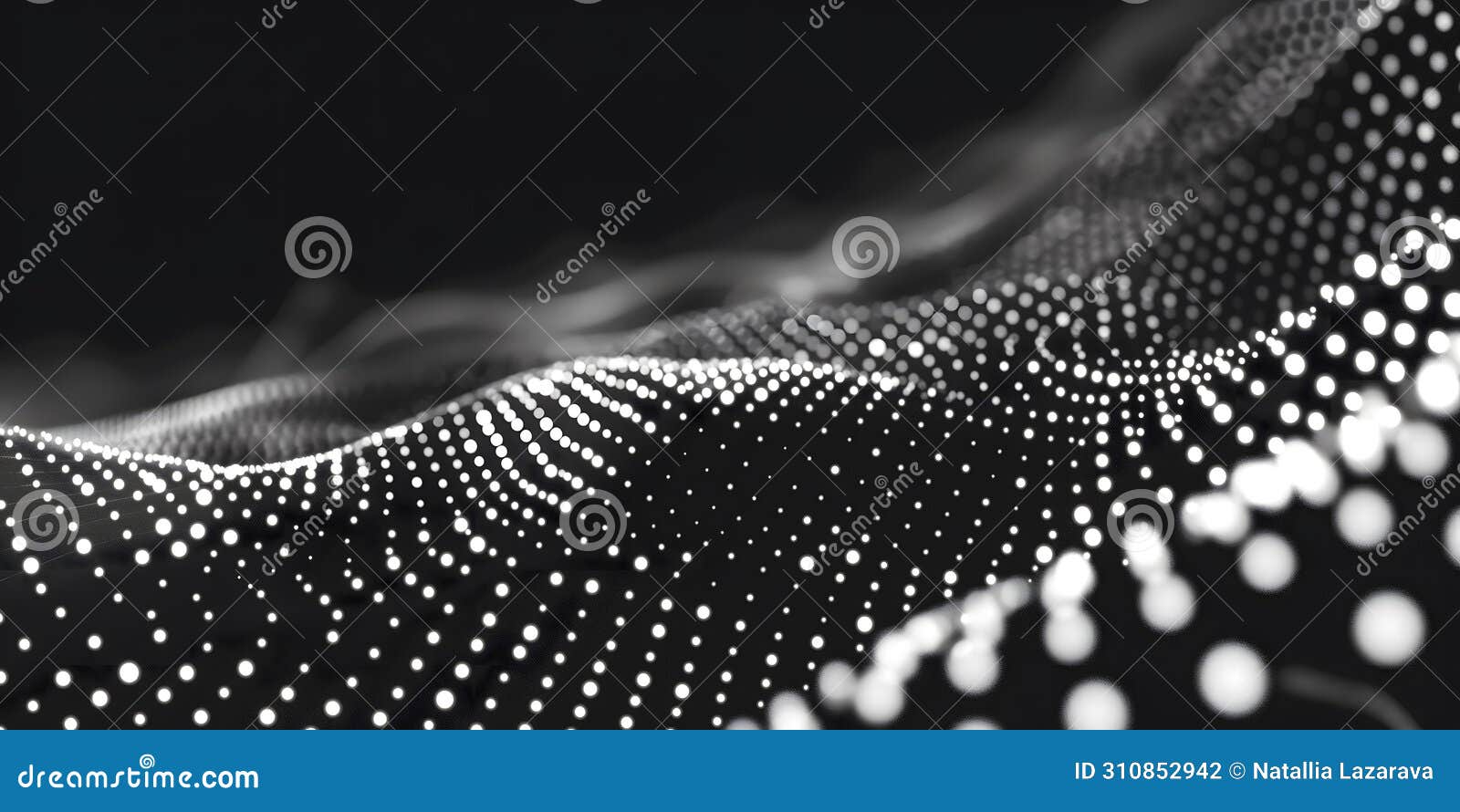 Abstract Minimalistic Background with Dot Matrix Effect in Pointillism ...