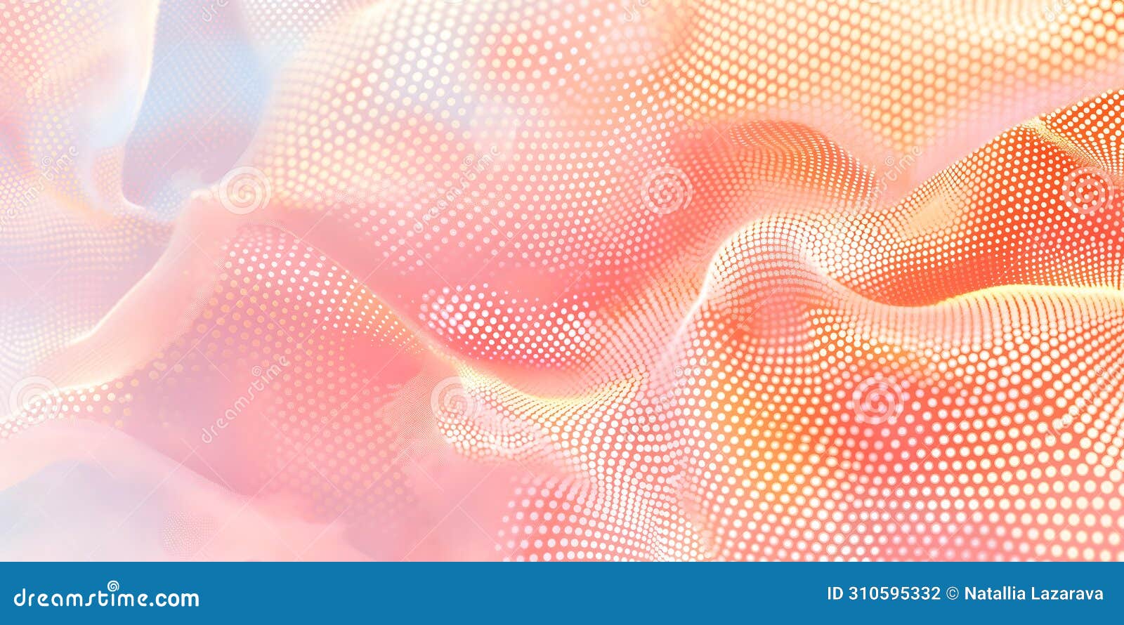 Abstract Minimalistic Background with Dot Matrix Effect in Pointillism ...