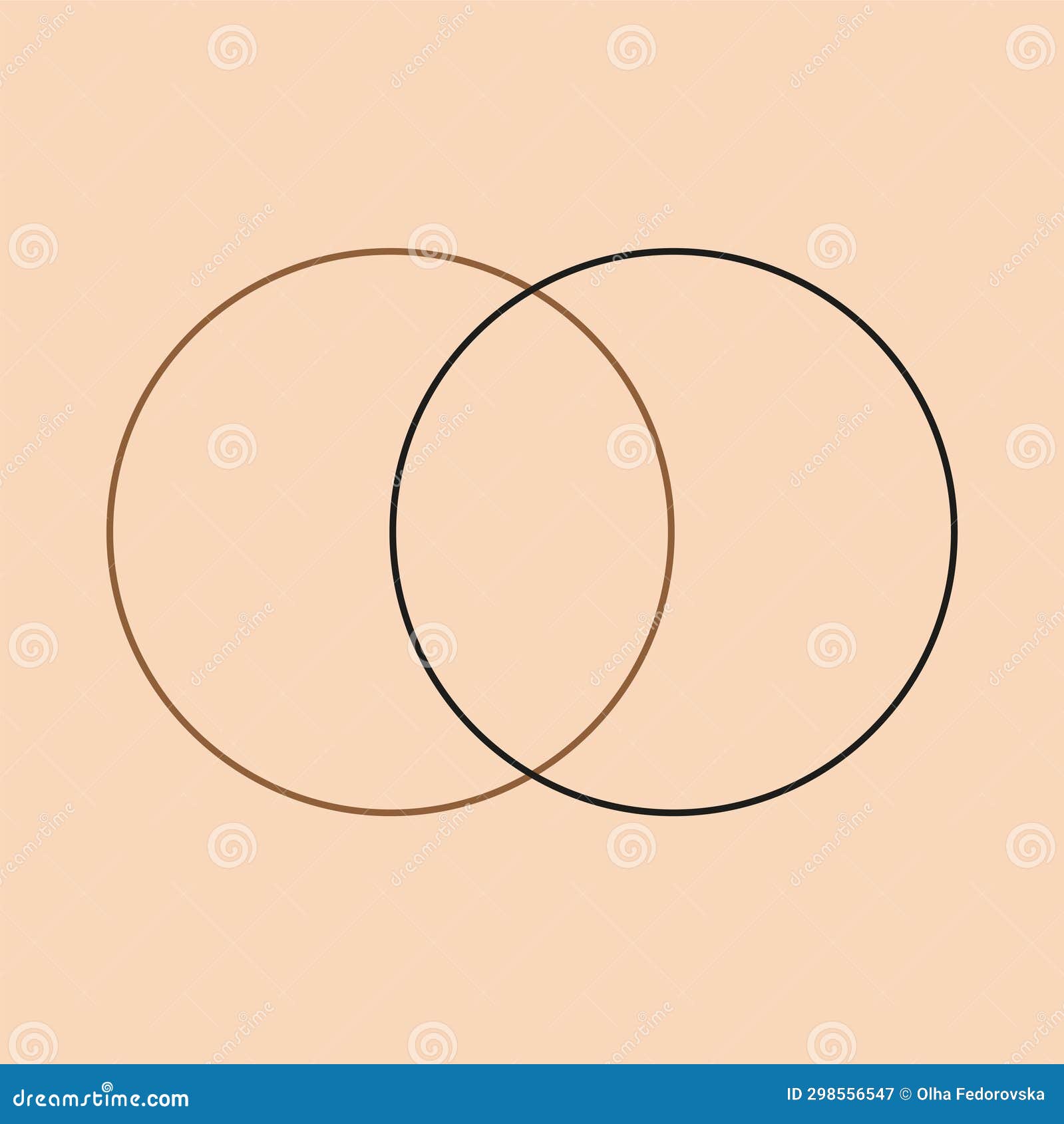 Intersection of Circles, Circles, Circle, Round. Geometric Form, Modern ...