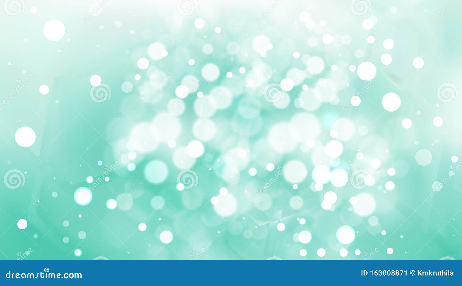 Abstract Mint Green Blur Lights Background Vector Stock Vector ...