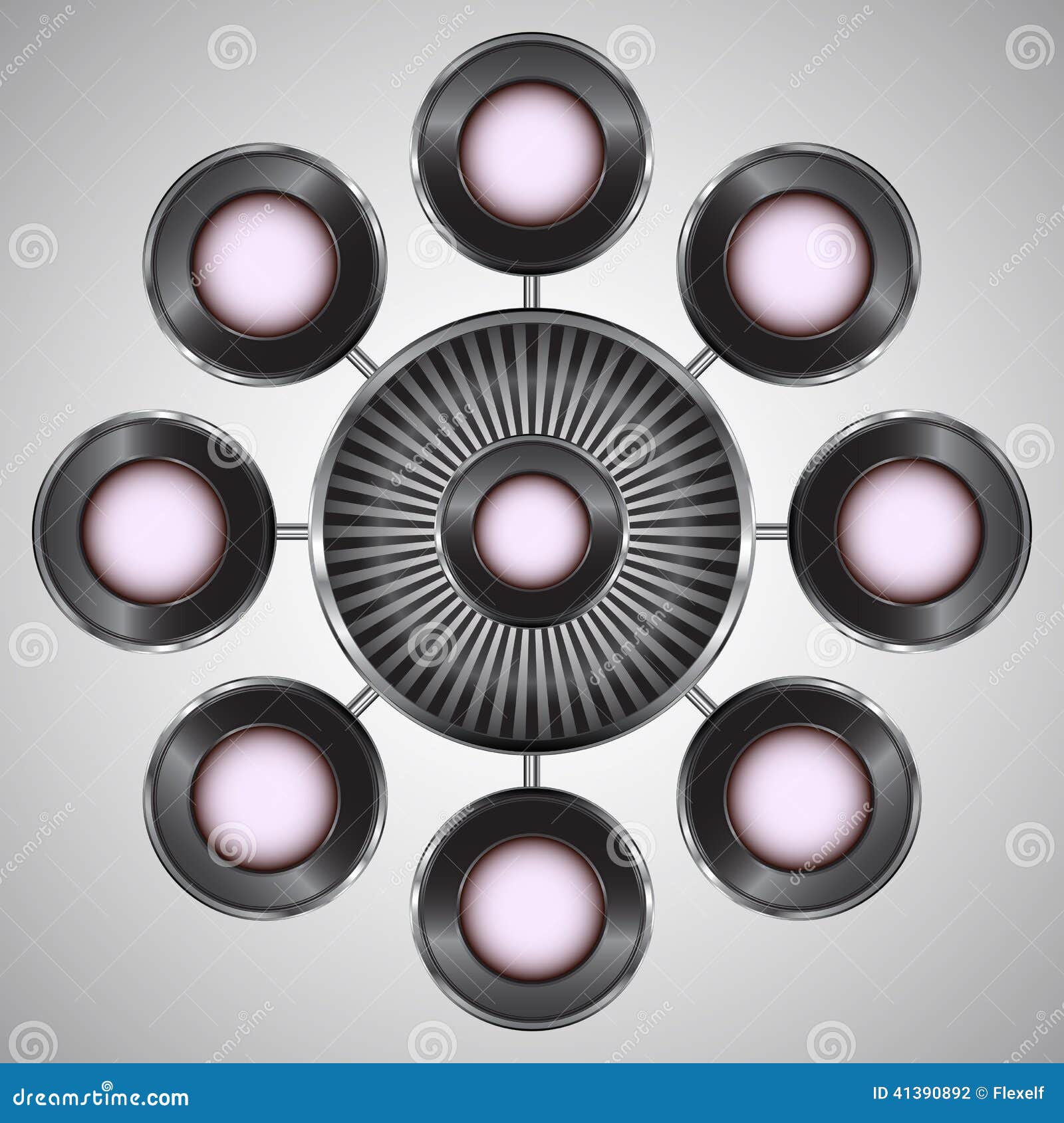 Abstract mirror stock vector. Illustration of graphic - 41390892