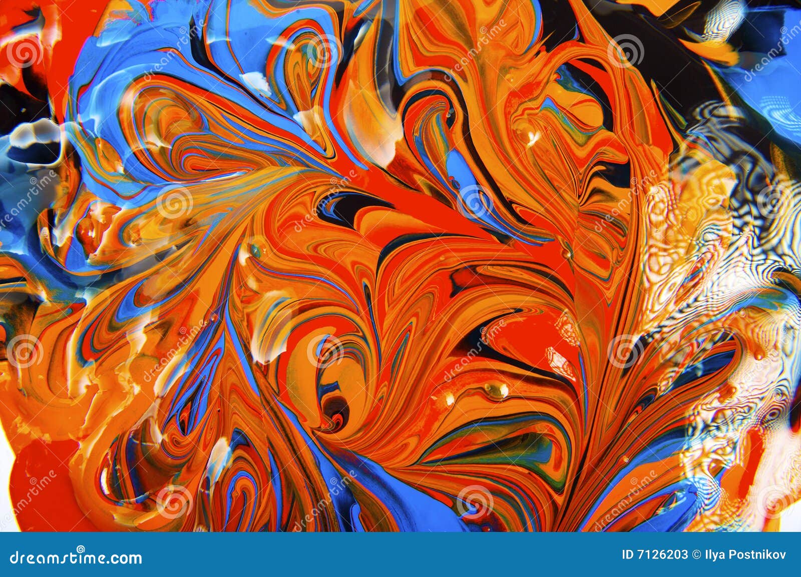 Abstract mixture stock image. Image of messy, paints, series - 7126203