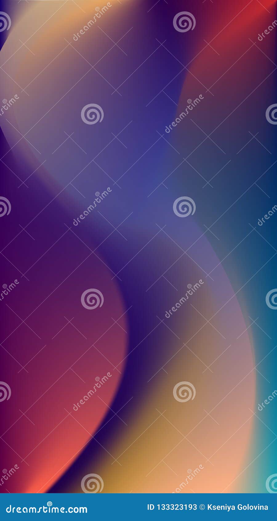 Abstract Mobile Interface Wallpaper Design Stock Vector - Illustration ...