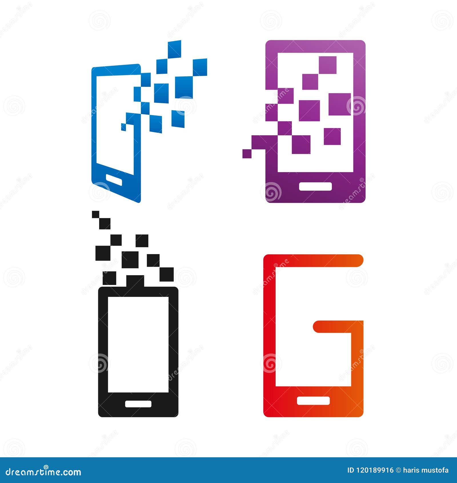 Abstract mobile phone stock vector. Illustration of shield - 120189916