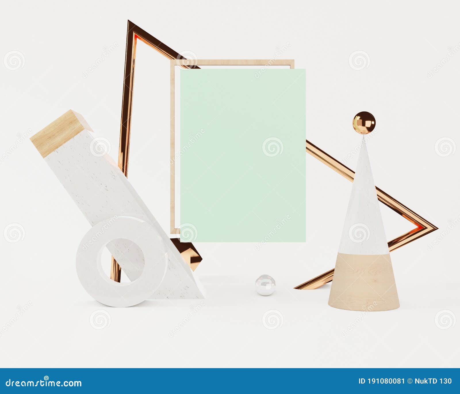 Abstract Mock Up Scene Pastel Frame ,geometric Shape Podium Backgroun ...