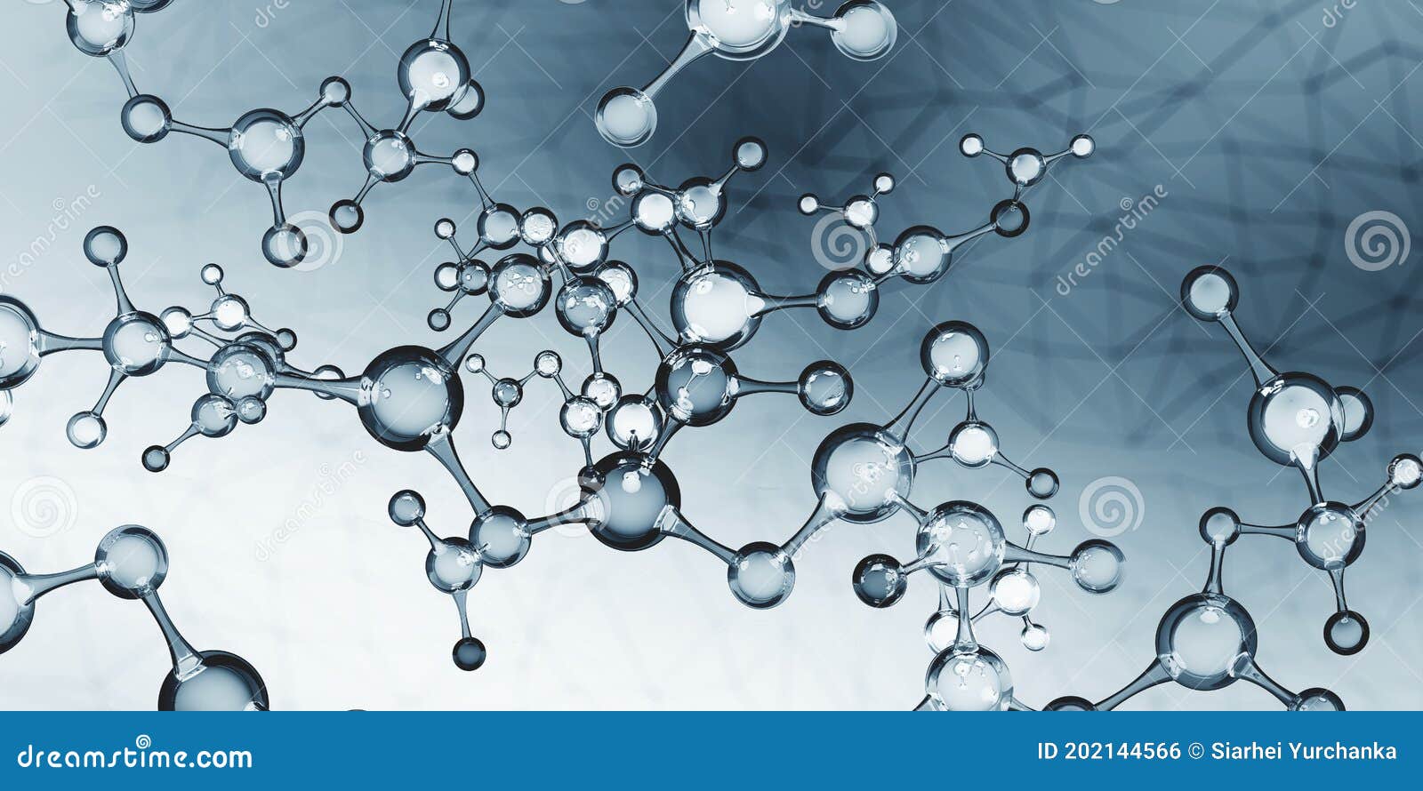 Abstract Model of a Molecule. Digital Technologies in Genetic ...
