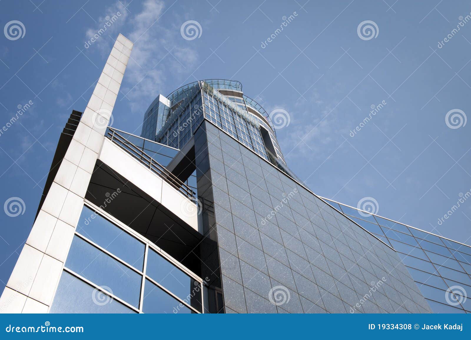Abstract Modern Architecture Stock Photo - Image of exterior, angle ...