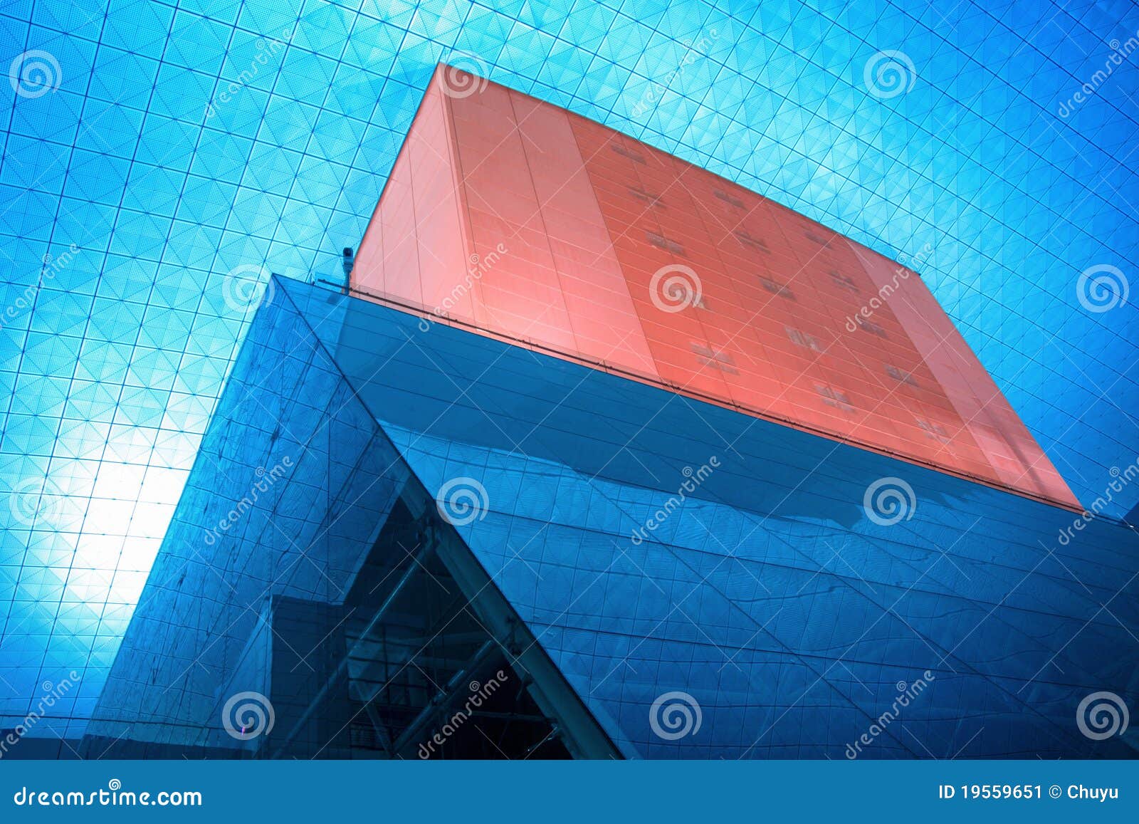 Abstract Modern Architecture Stock Image - Image of abstract, material ...