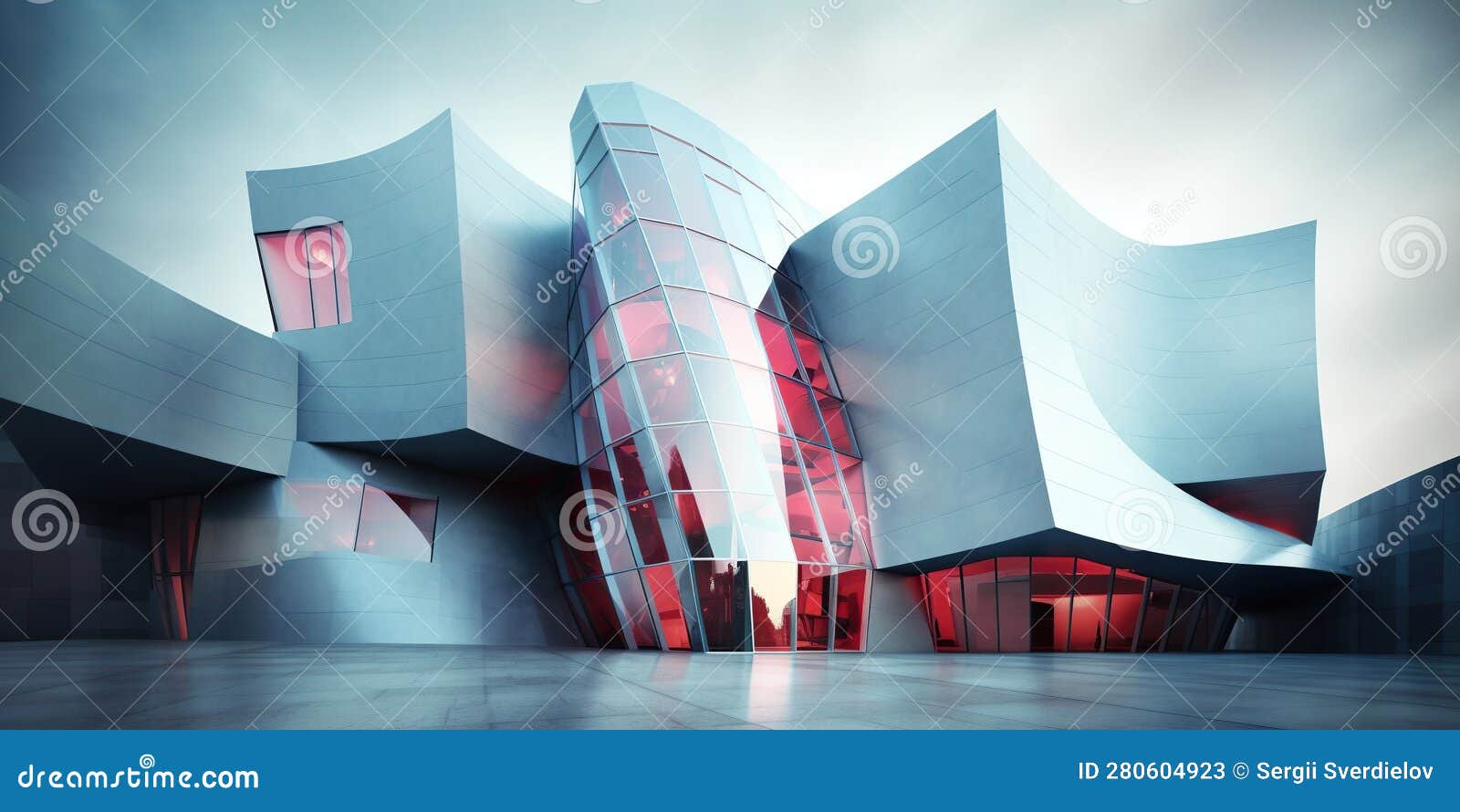 Abstract Modern Architecture Mesmerizes with Its Fusion of Form and ...