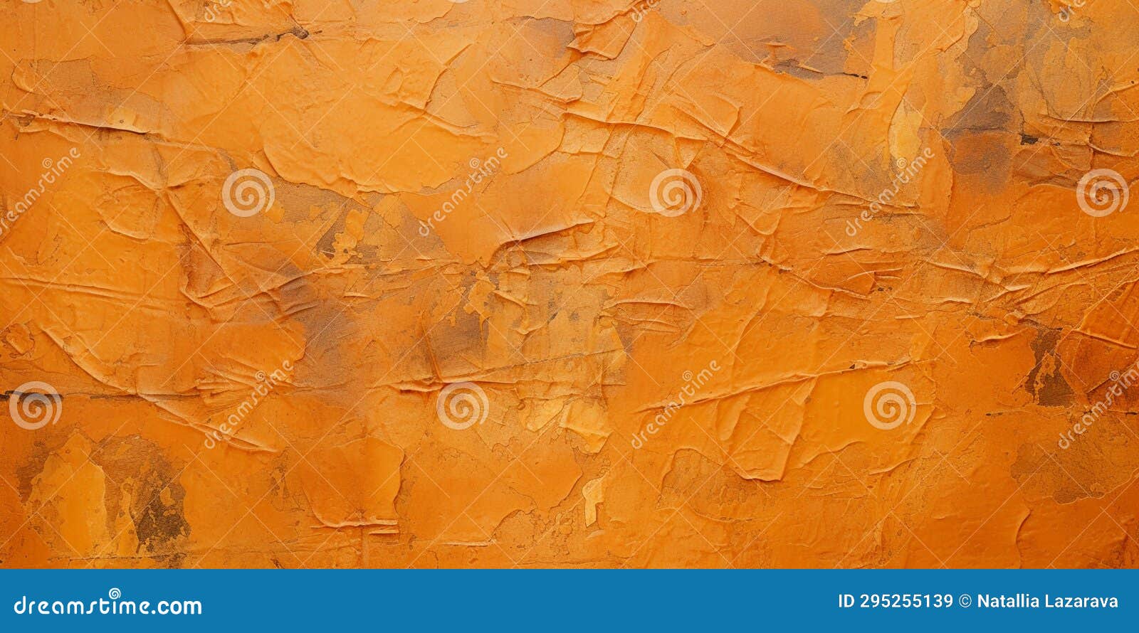 Abstract Modern Background Banner, Rustic Orange, Texture Glued Paper ...
