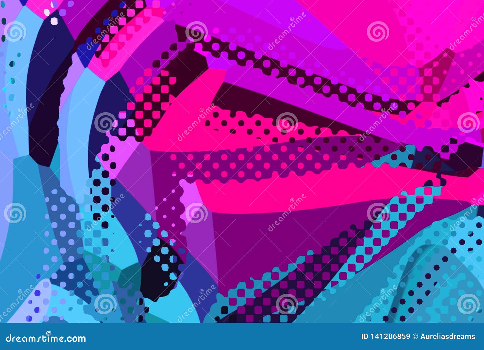 Abstract Modern Background. Creative Colorful Forms and Shapes ...