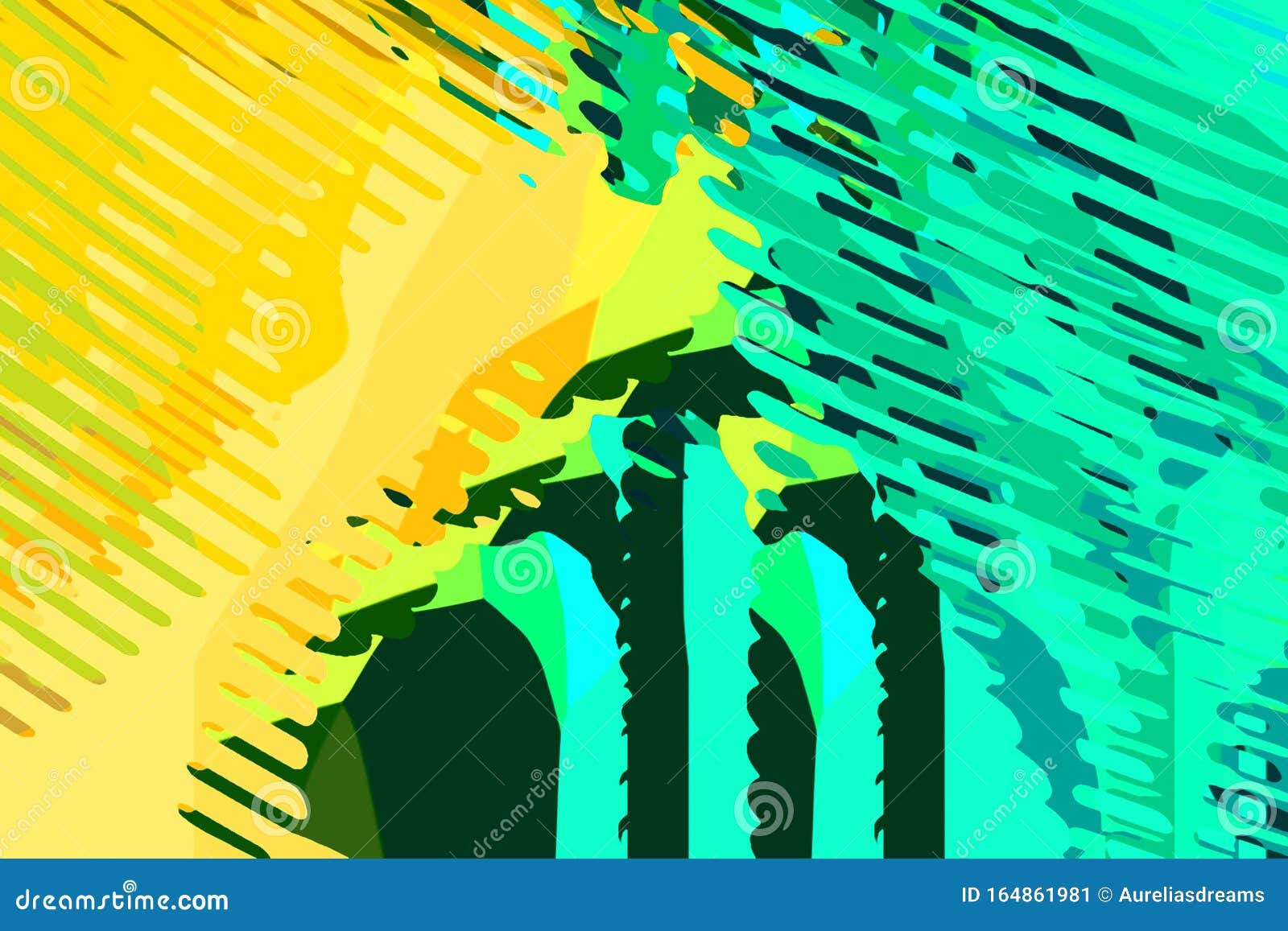 Abstract Modern Background. Creative Colorful Forms and Shapes ...